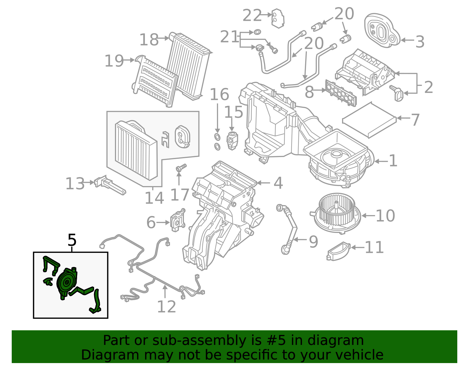 3Q0-898-141 - Lever Assembly 2015-2023 Volkswagen | Volkswagen Parts ...