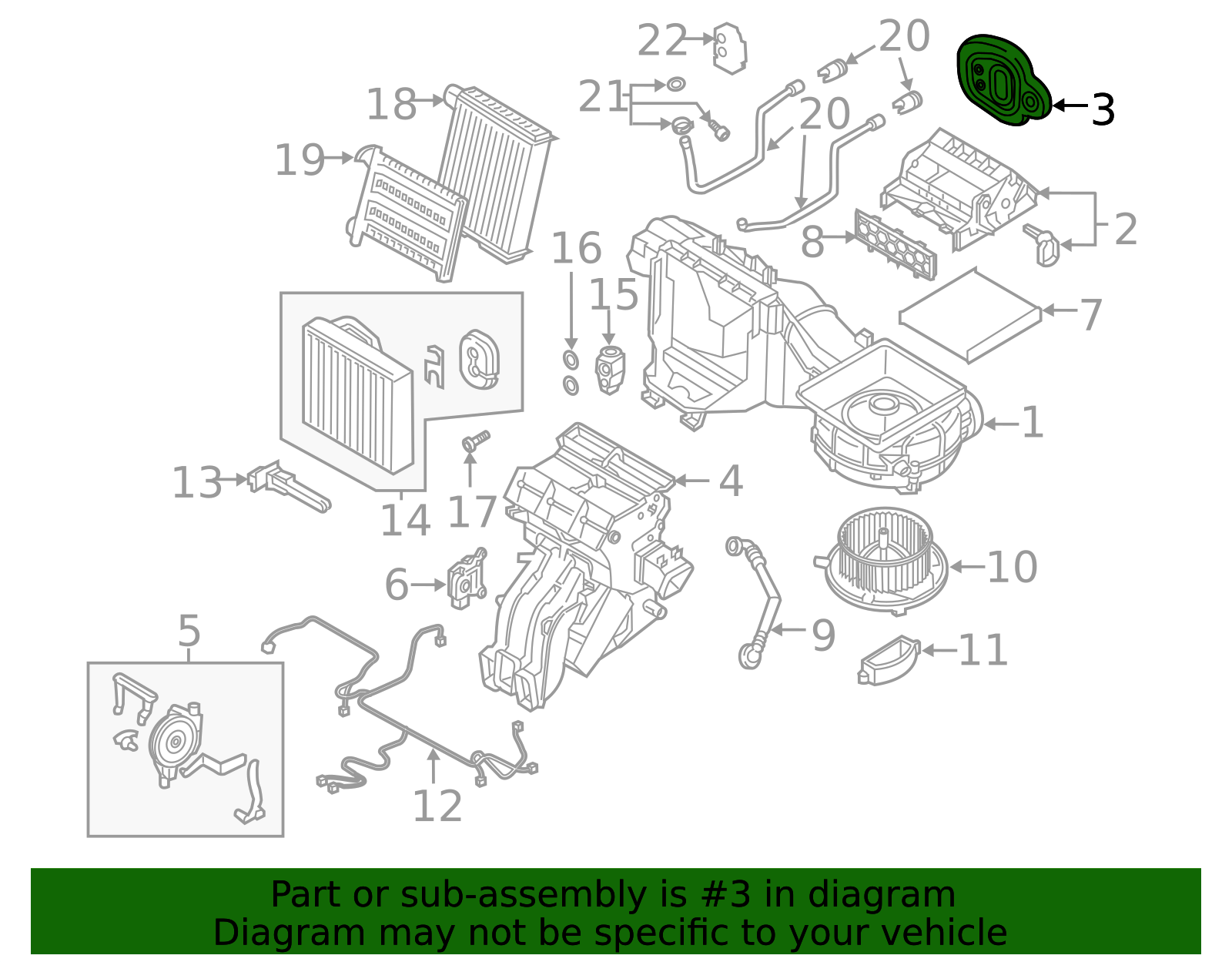 2015-2023 Volkswagen Gasket 5Q0-820-061 | VW Direct Auto Parts