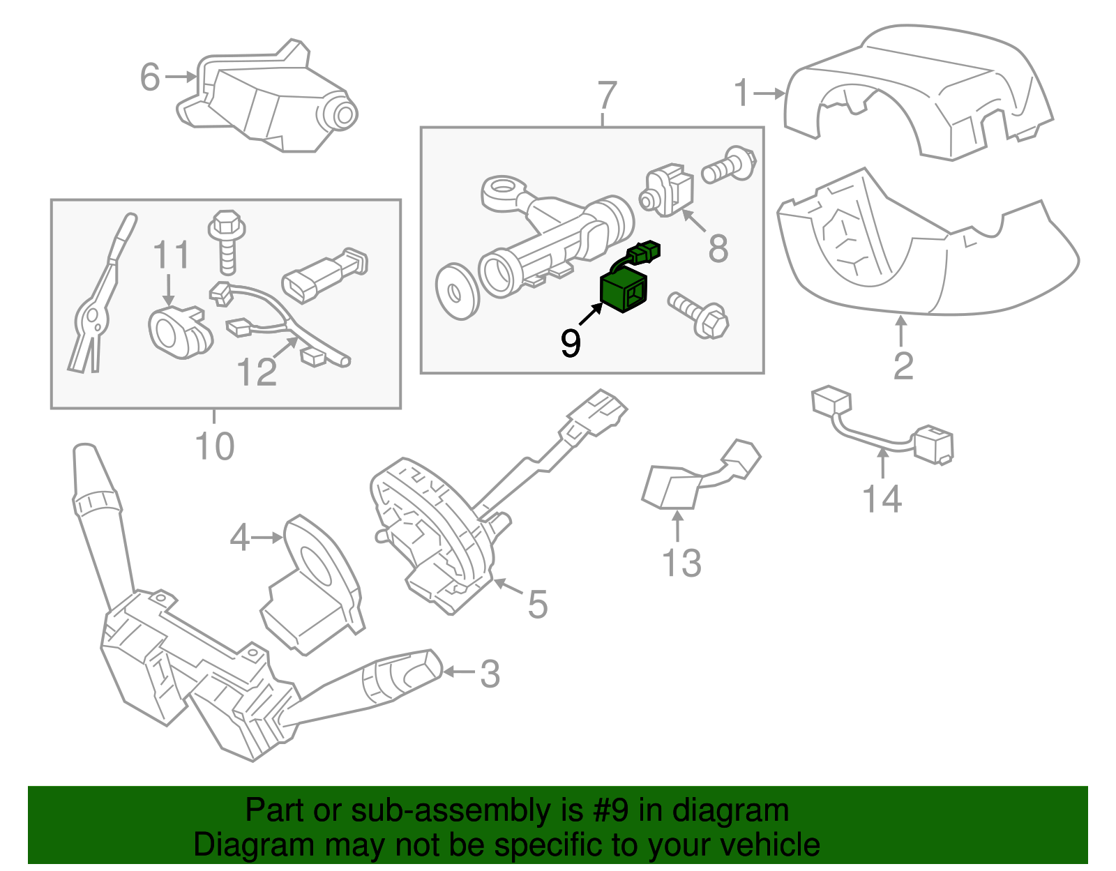 Hyundai - 95840-3M000 - Interlock Solenoid - 2009-2014 Hyundai | OEM ...
