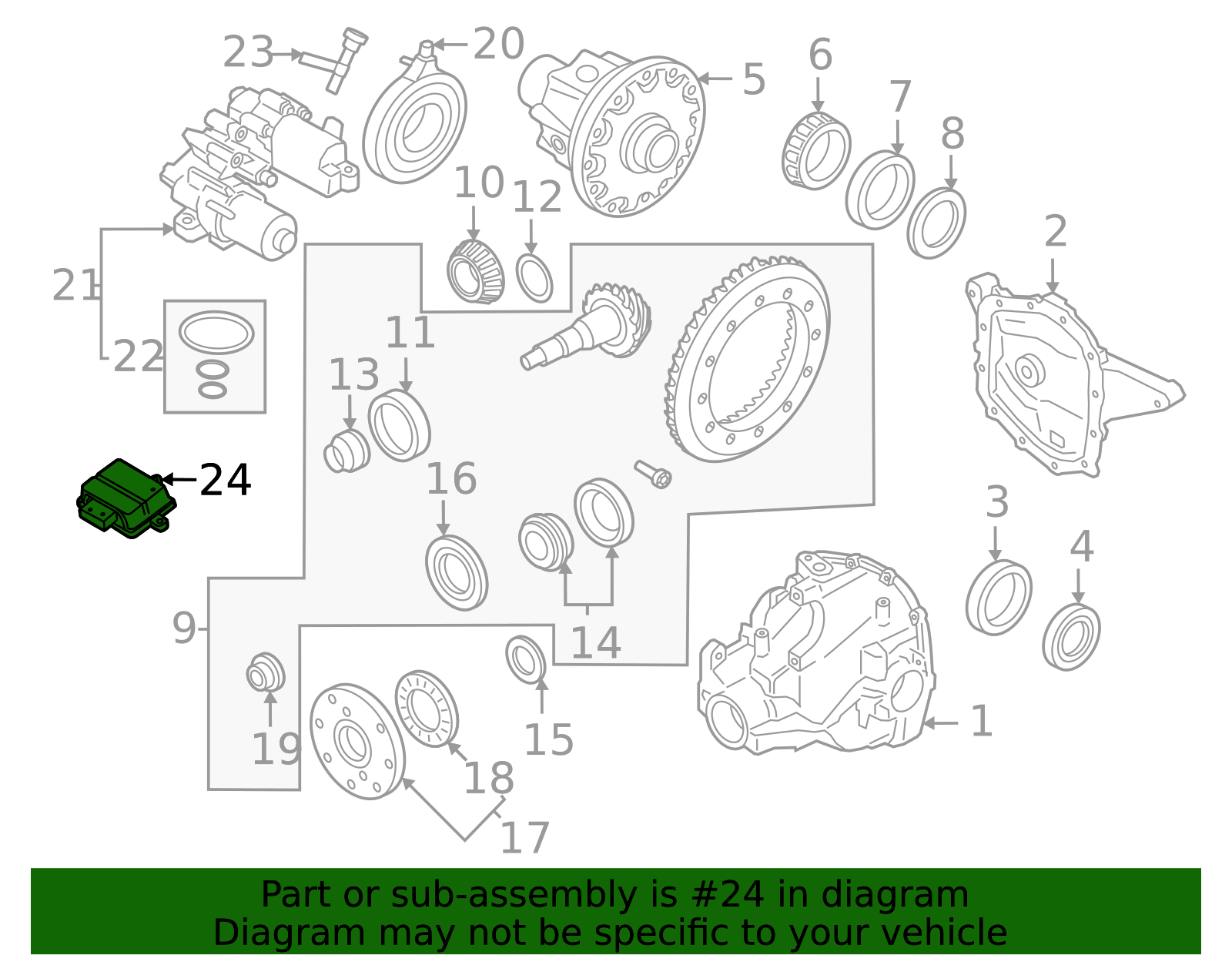 2022-2024 Ford | Differential Control Module | NL1Z-4C016-A | Walls ...