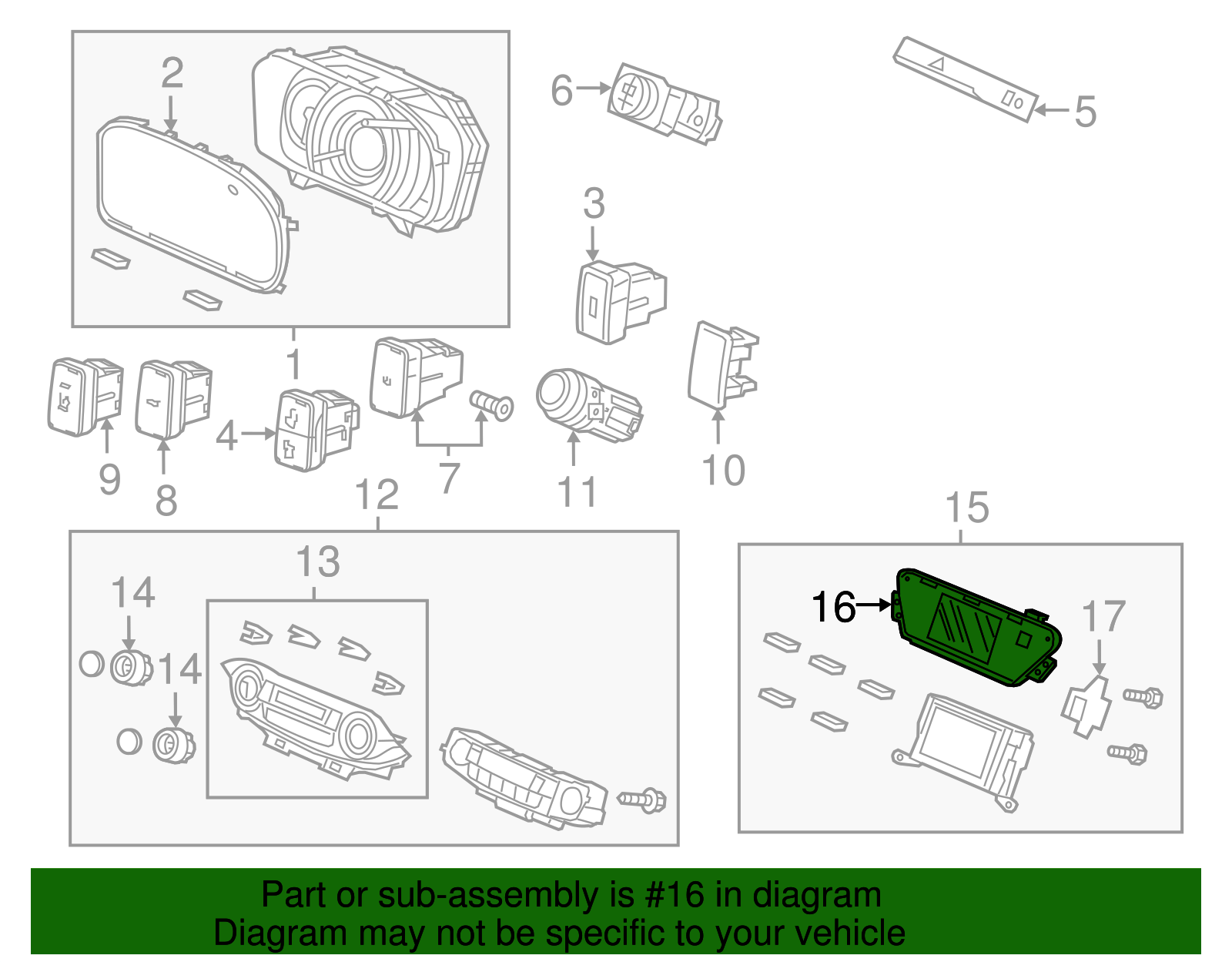 78269-T0A-A01 - Visor 2012-2016 Honda CR-V | Honda Parts Online