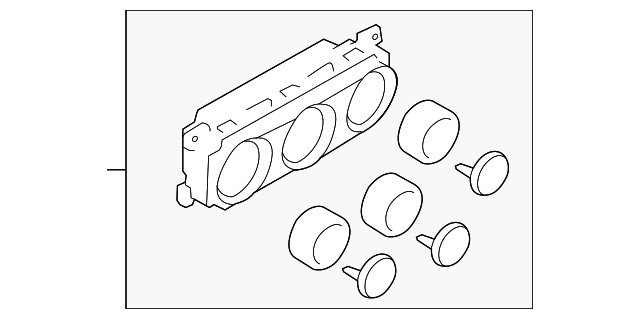 2016-2018 Subaru Forester Dash Control Unit 72311SG300 | OEM Parts Online