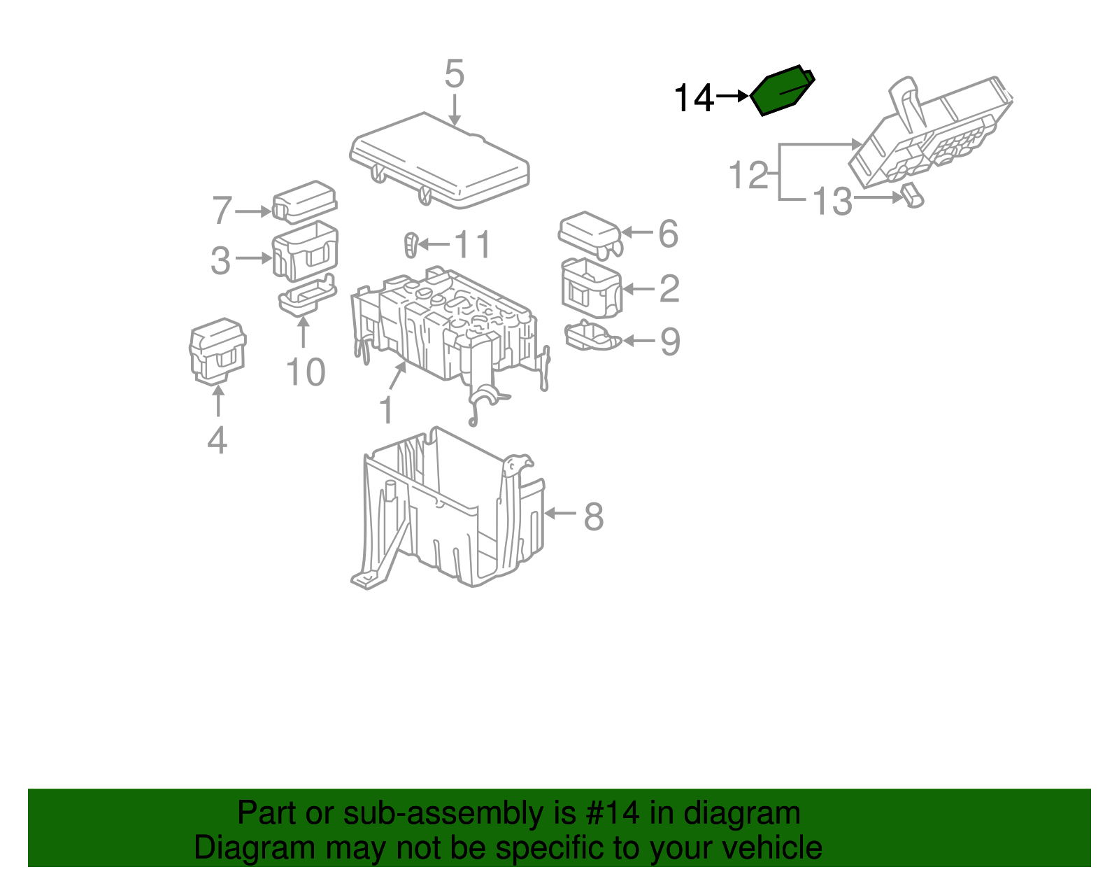 2000-2015 Toyota Turn Signal Flasher 81980-02030 | OEM Parts Online