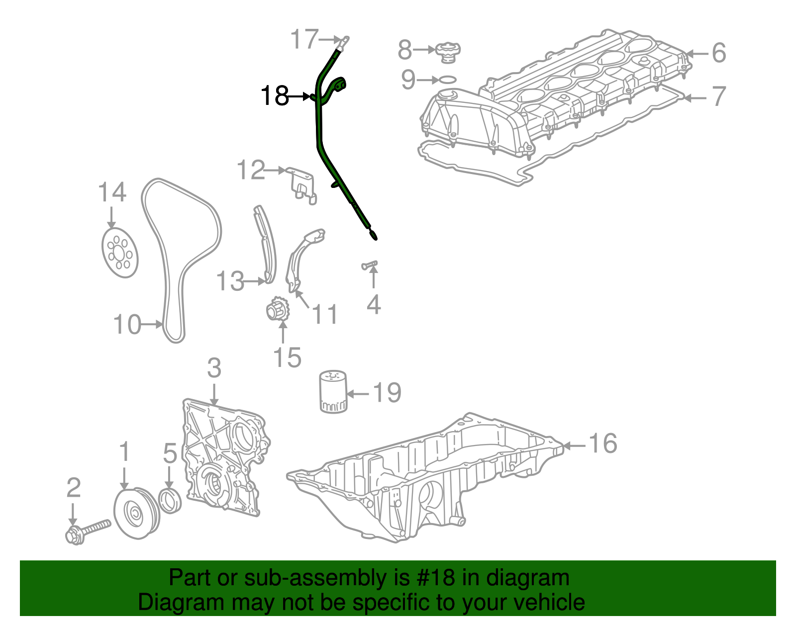 2004-2012 GM Tube 12590590 | TascaParts.com