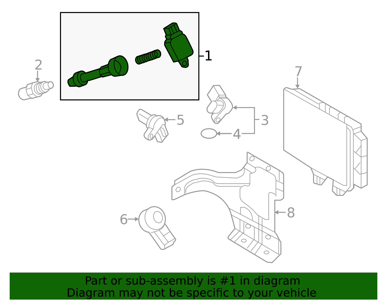 22448-1LA0A - Ignition Coil 2017-2024 Nissan Armada | Official Nissan ...