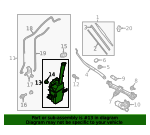 98620-C6000 - Reservoir 2016-2020 Kia Sorento | Kia.Parts Store