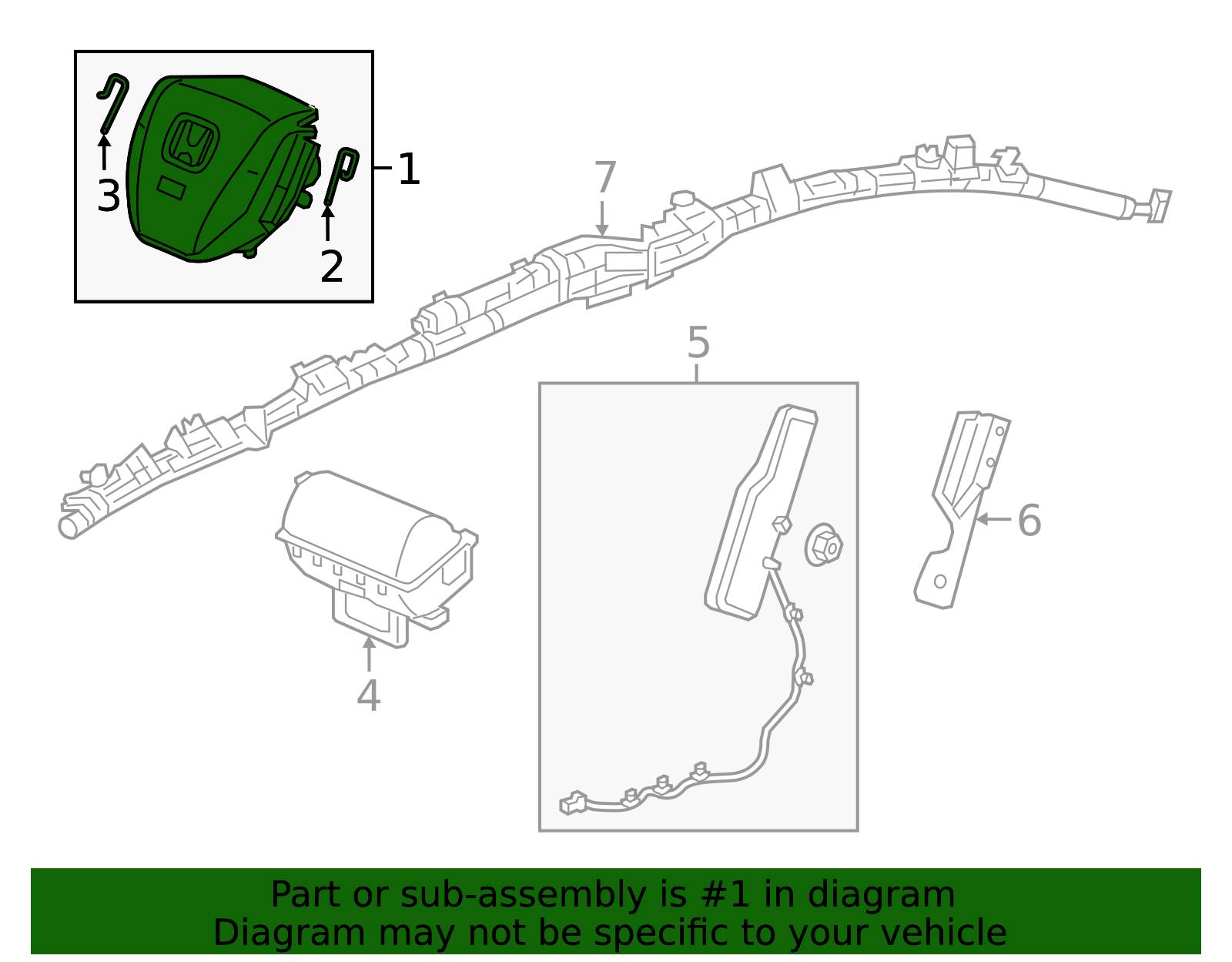 77810-TLA-A90ZA - Driver Inflator Module | All Discount Parts Store
