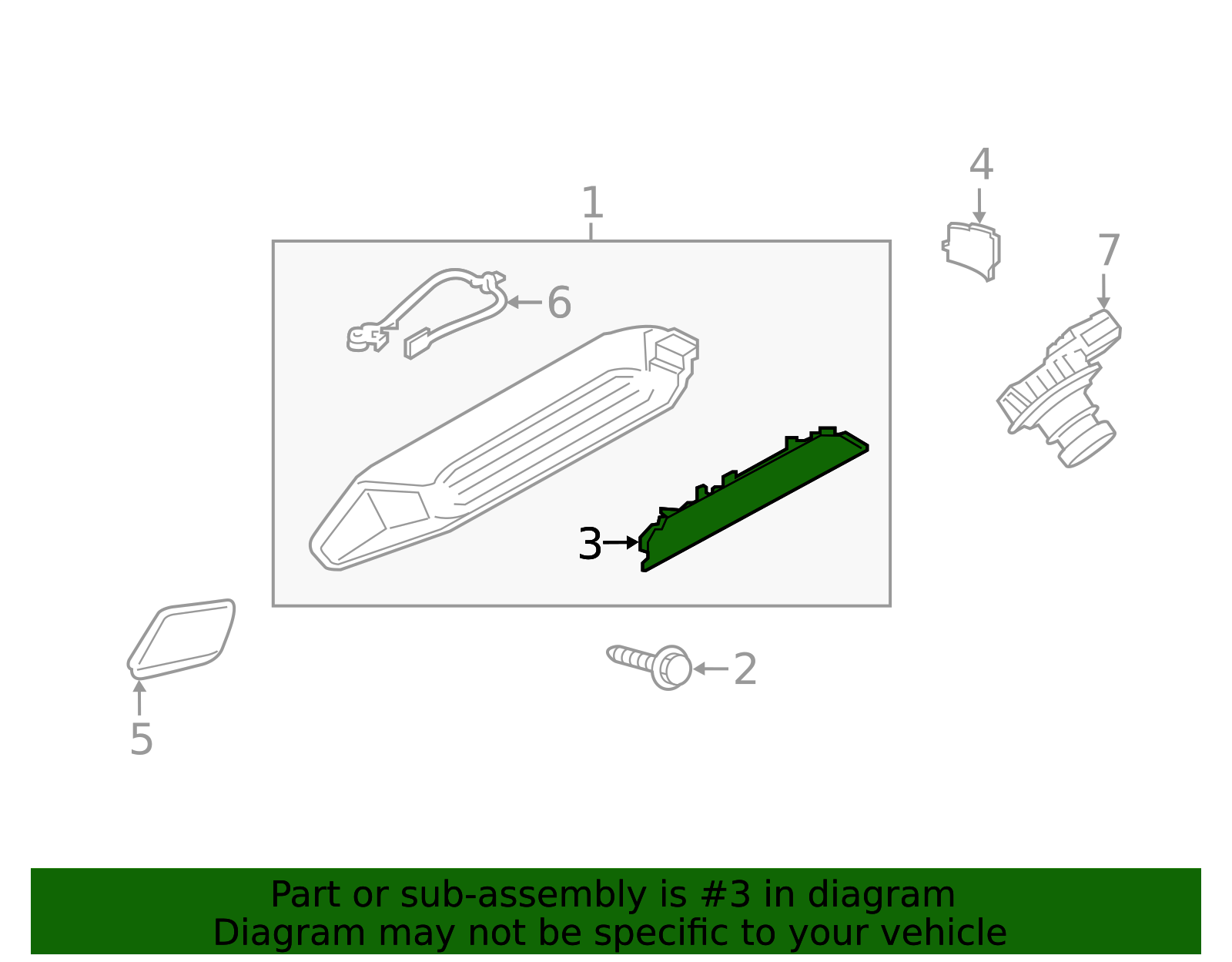 2018-2022 Ford | Lamp Lens | JK4Z-13466-A | Walls' Ford Parts