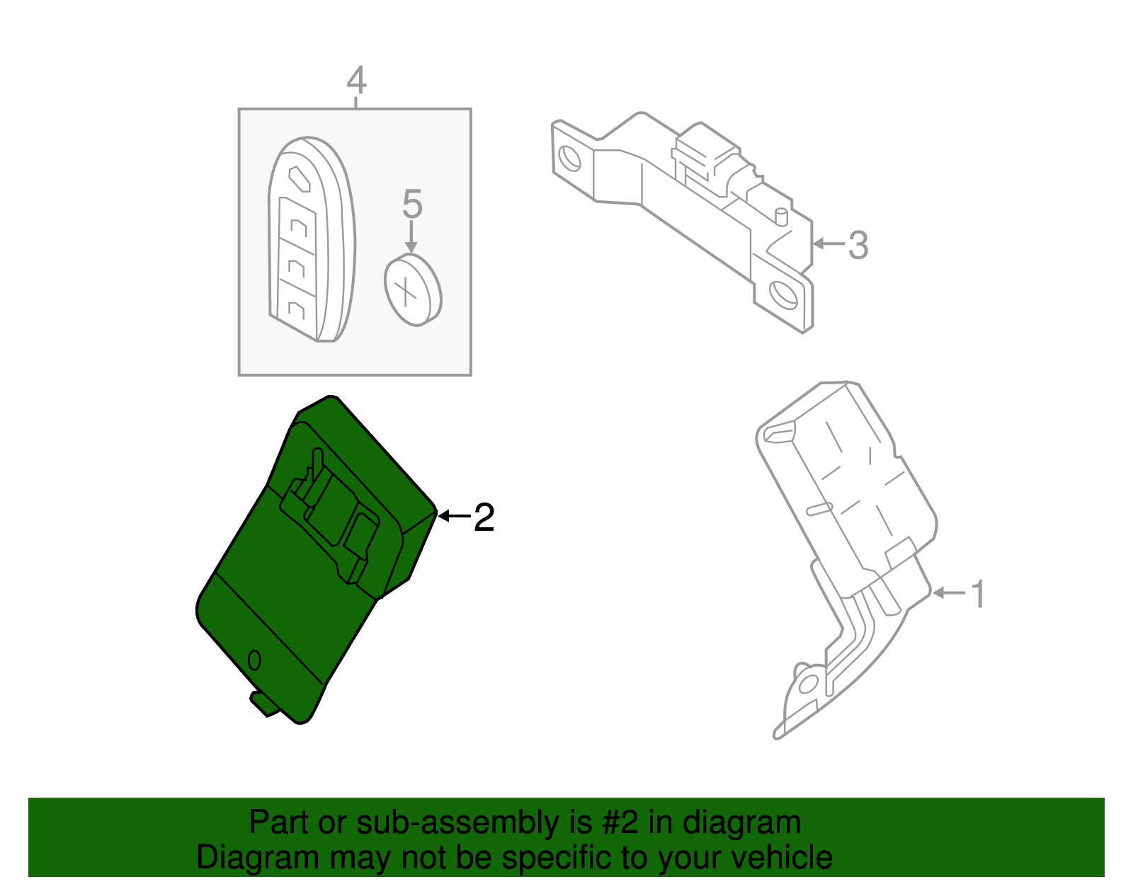 25640-9NJ0A - 2017-2020 Nissan Pathfinder - Warning Buzzer | Anicra ...
