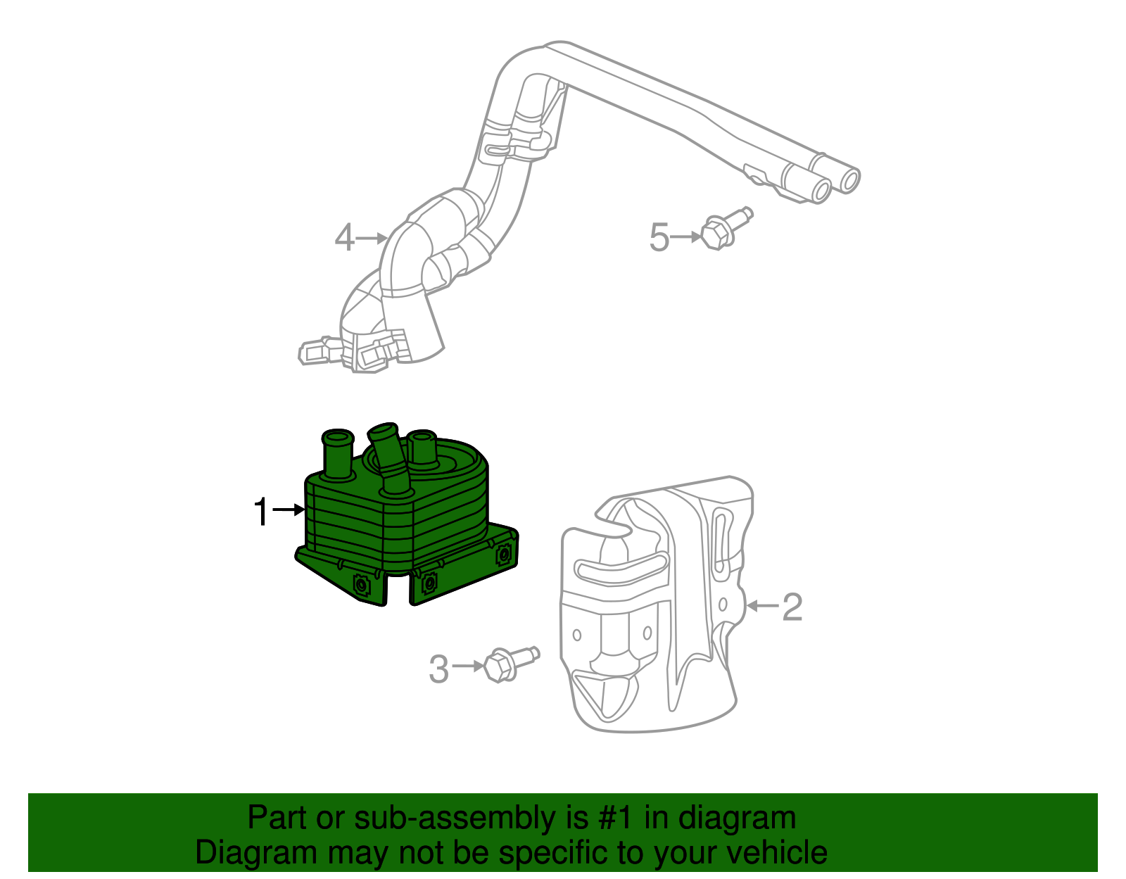 2014-2023 Mopar Oil Cooler 05048119AD | Mopar Parts Canada