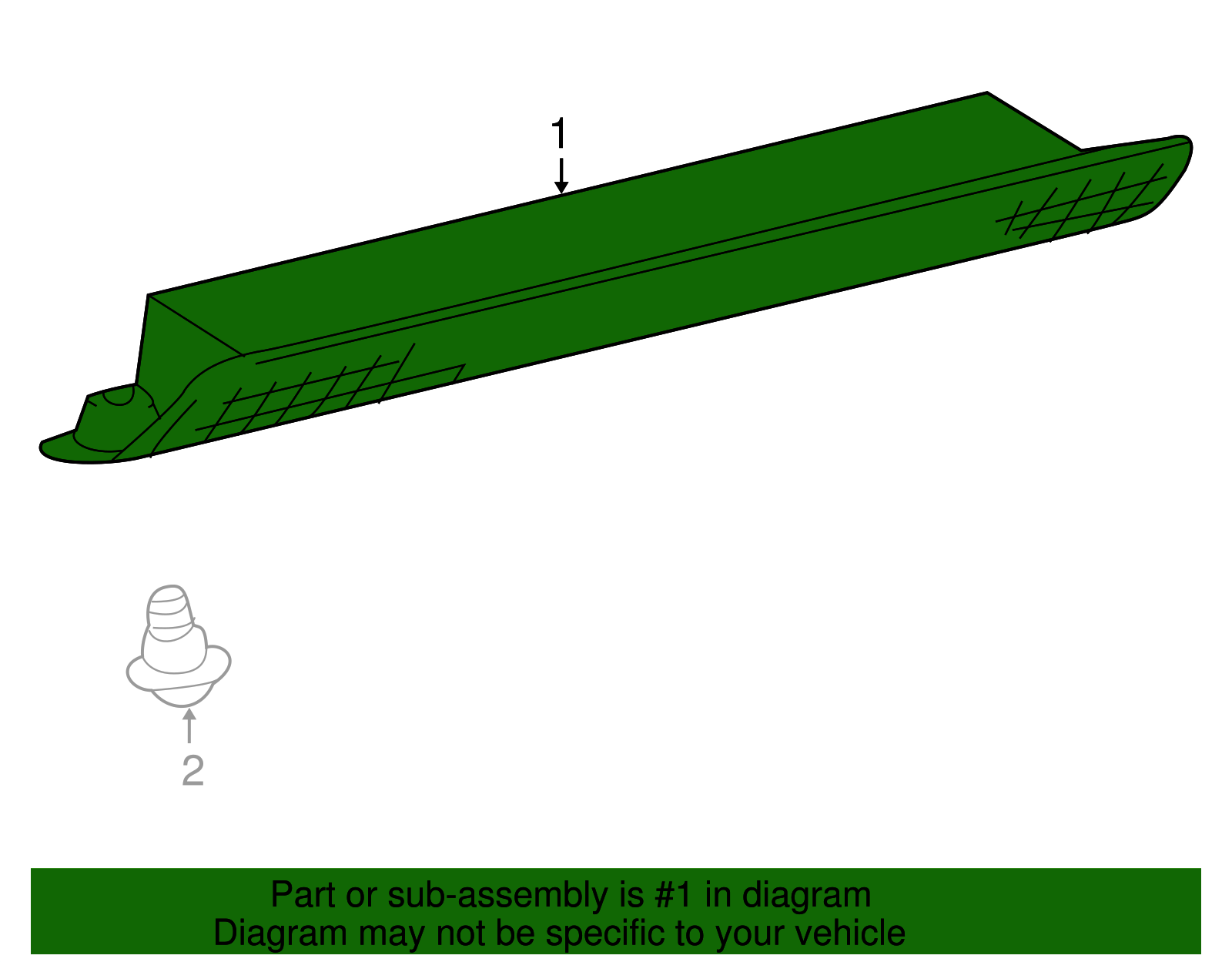 2010-2024 Toyota Center High Mount Stop Light 81570-47051 | OEM Parts ...