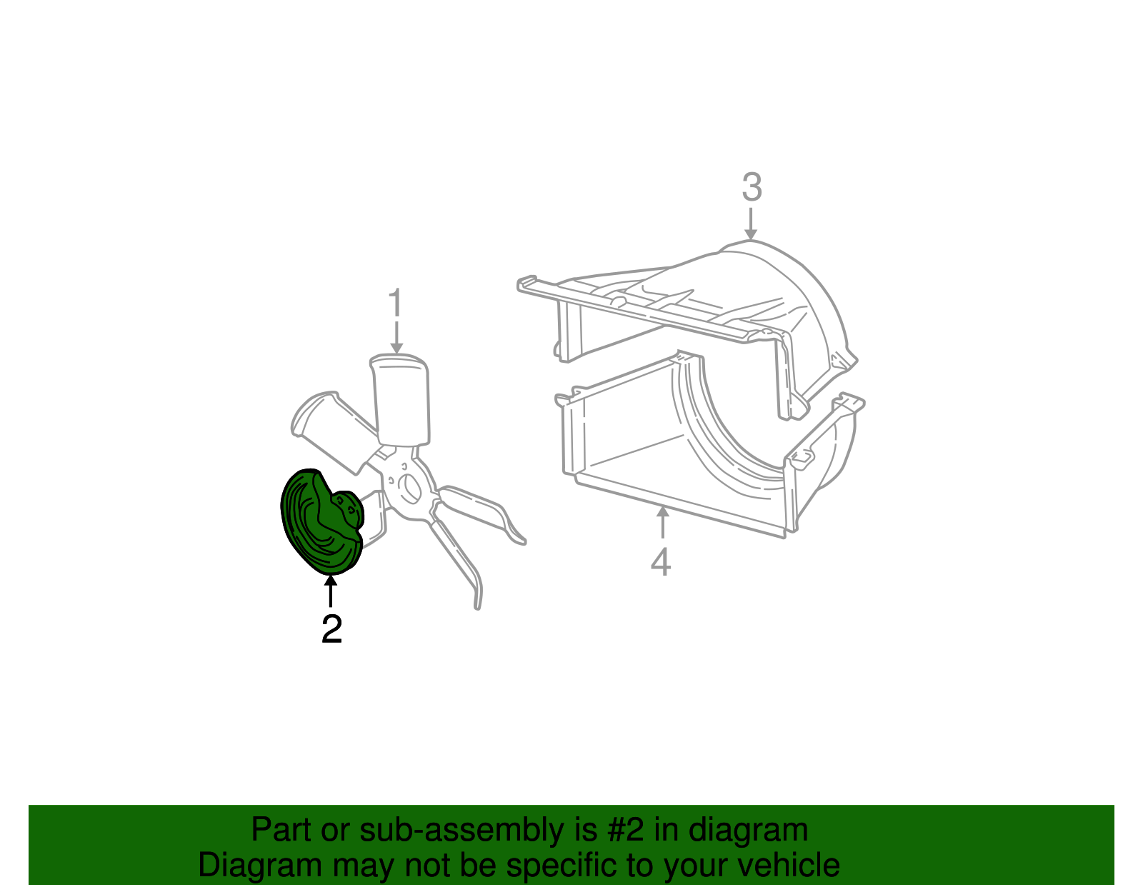1999-2002 GM Engine Cooling Fan Clutch 15029405 | Capital Chevy Parts
