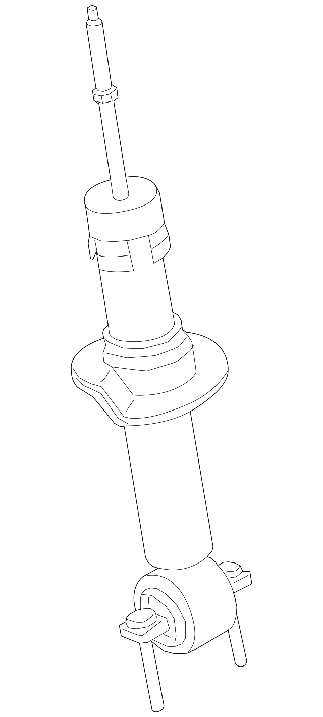 2019-2023 Ford Ranger Shock Absorber Assembly ASH-85964 | Ford OEM ...
