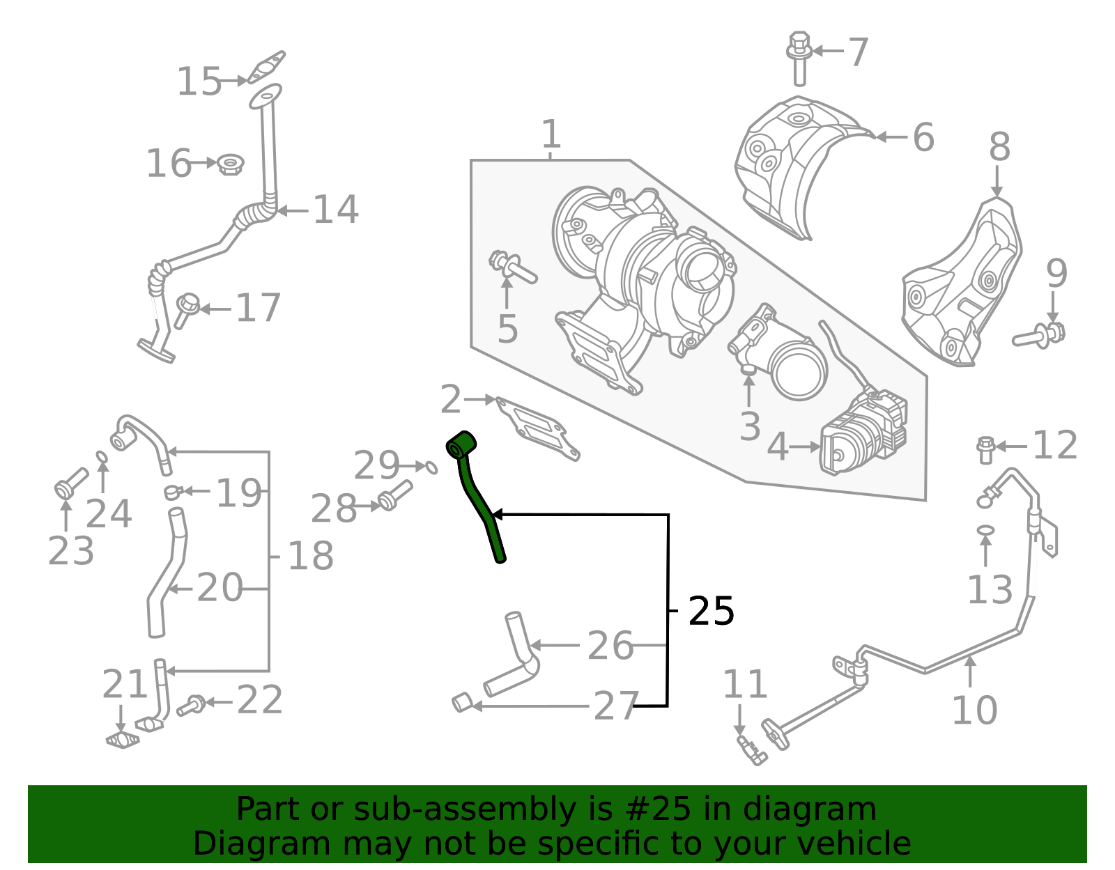 28262-2S300 - Drain Hose 2021-2025 Kia K5 | Kia.Parts Store