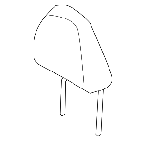 2021-2025 Nissan Rogue Headrest 86400-6RA2A | Bill Kay Nissan Parts