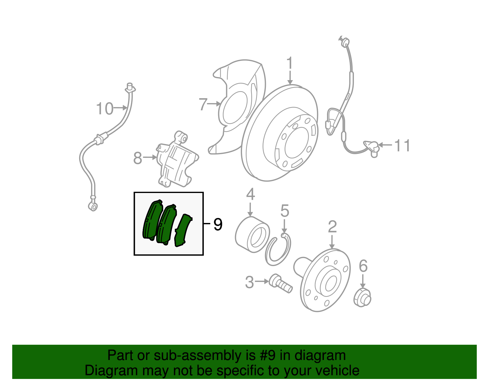 2007-2013 Suzuki SX4 2007-2013 Suzuki SX4 - Brake Pads Front 55810 ...