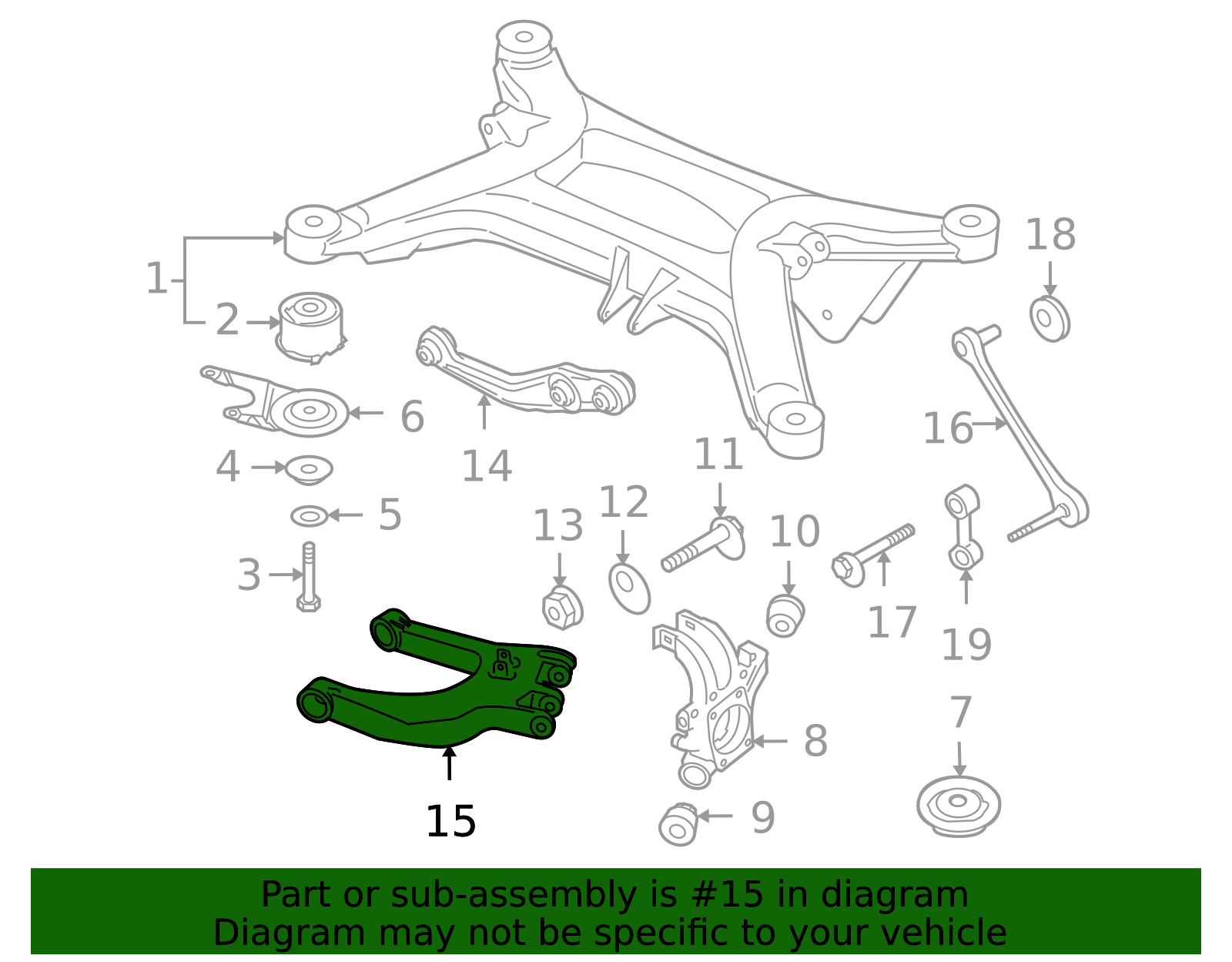 4E0-511-511-F - Lower Control Arm 2004-2010 Audi | Audi OEM Parts Guy