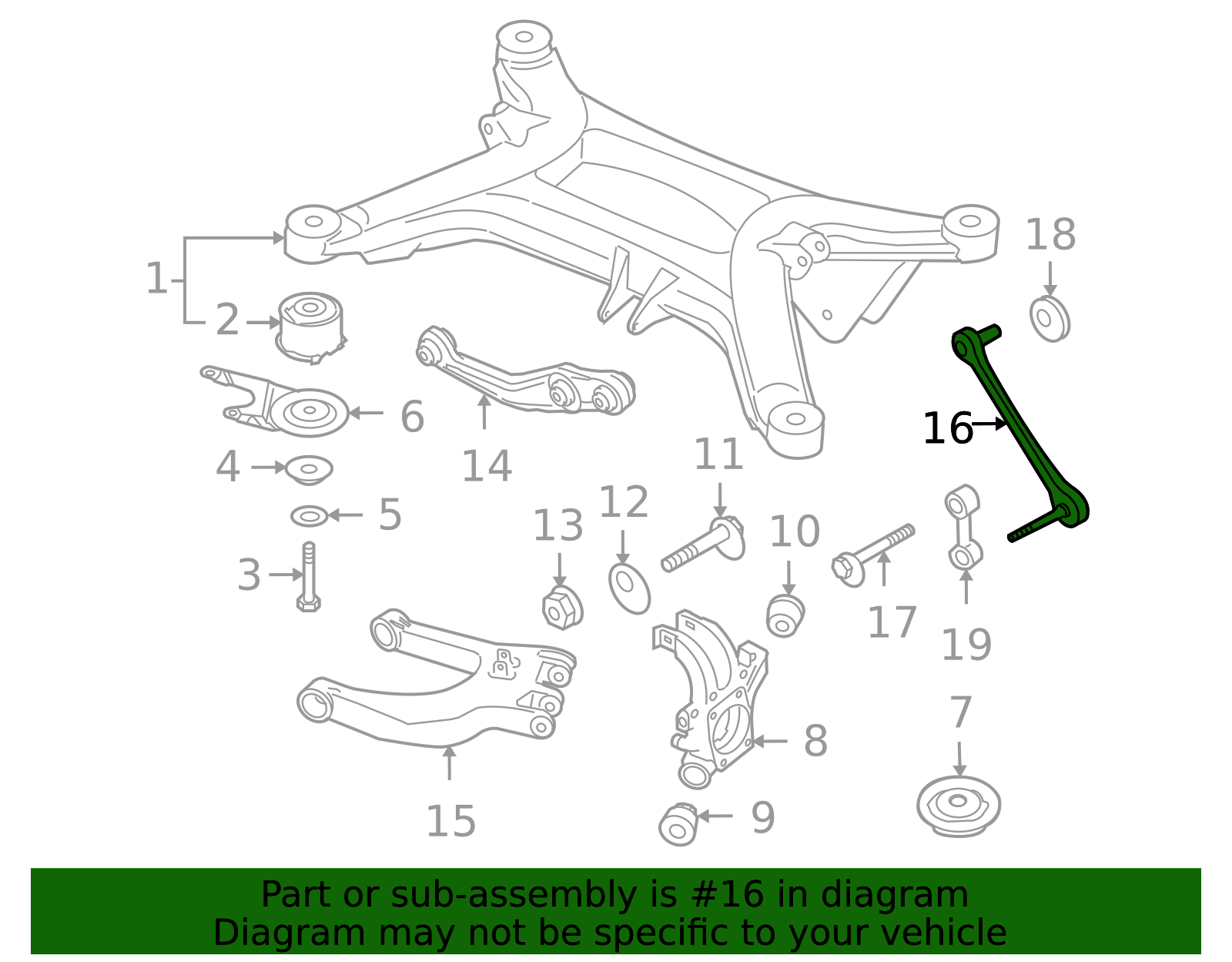 4E0-501-529-G - Lateral Arm 2004-2010 Audi | Audi OEM Parts Guy