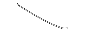 Genuine Lower Molding (NEED PAINTING) for 2017-2022 Hyundai Ioniq ...