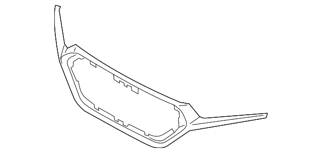 86585-G2500 - Molding Panel 2020-2022 Hyundai Ioniq | Hyundai OEM Part