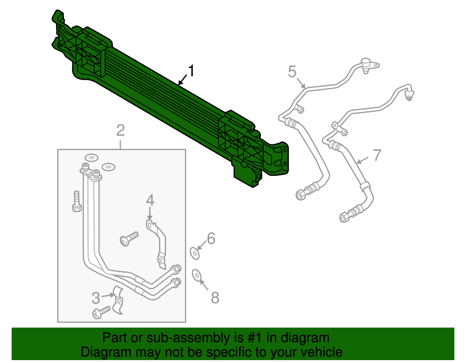 3C0-317-019-C - Oil Cooler | Quick VW Parts