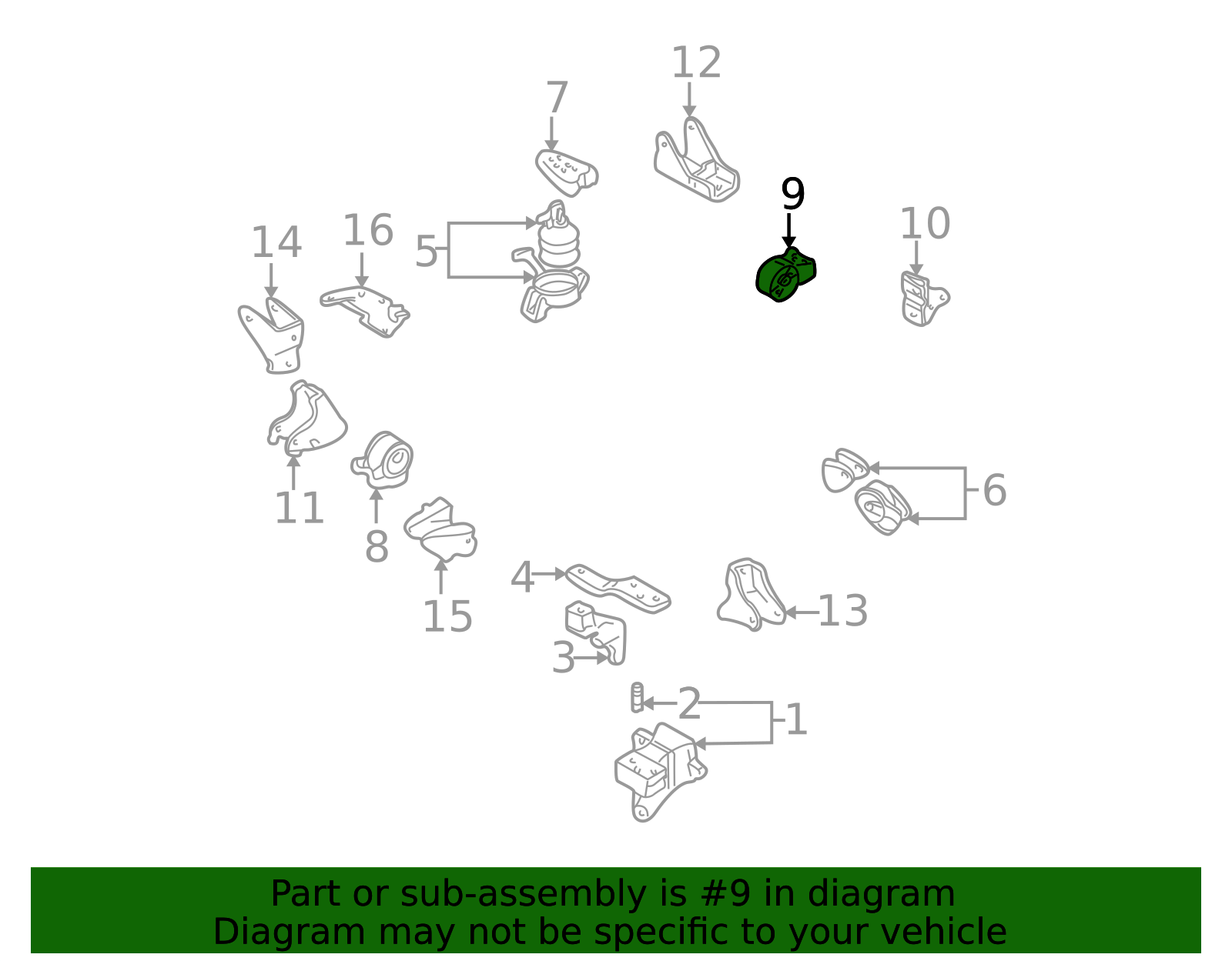 Stop Bracket 21930-2D101 | MotorMotor