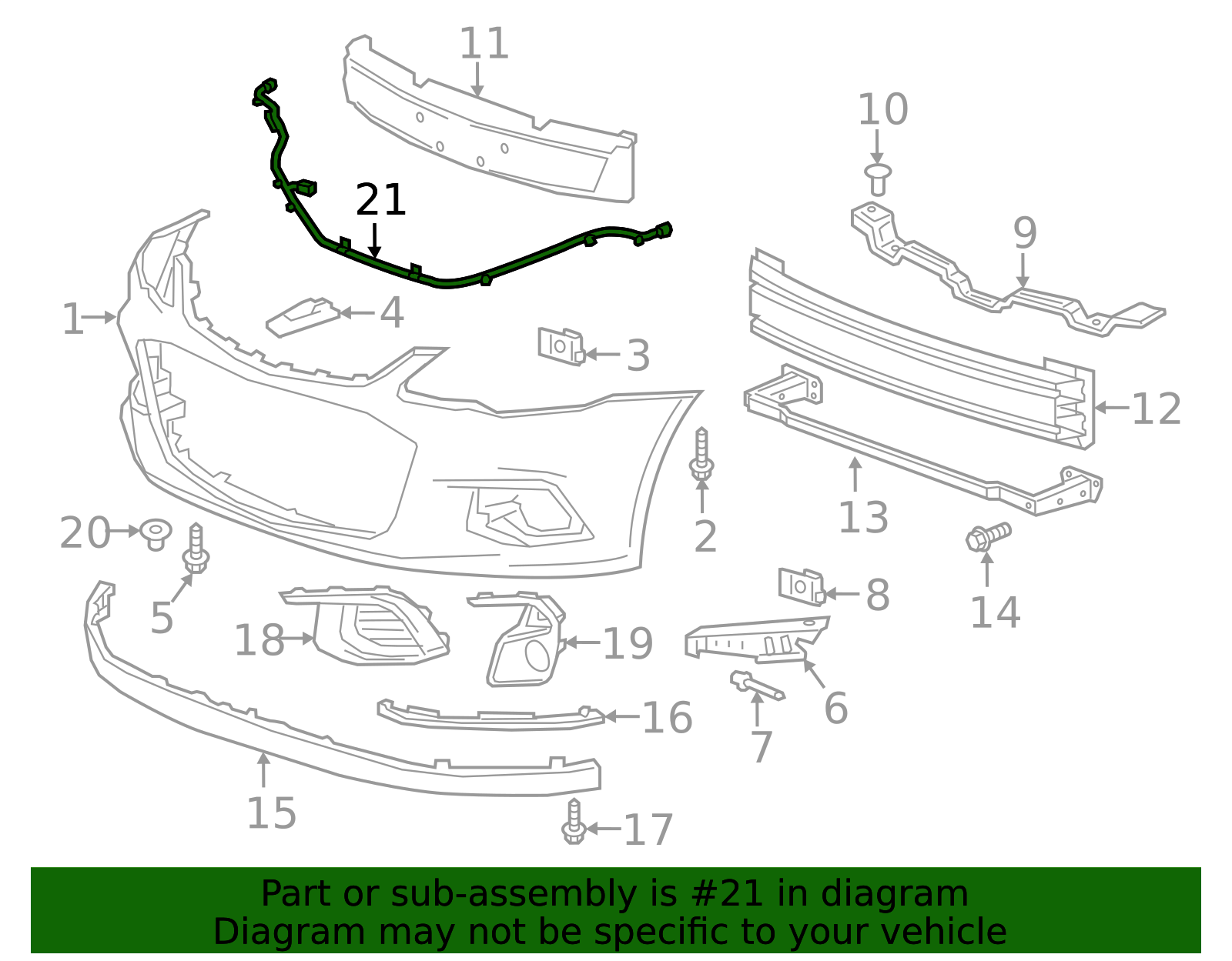 42482390 - High-Quality Head Lamp Wiring Harness Extension for 2017 ...