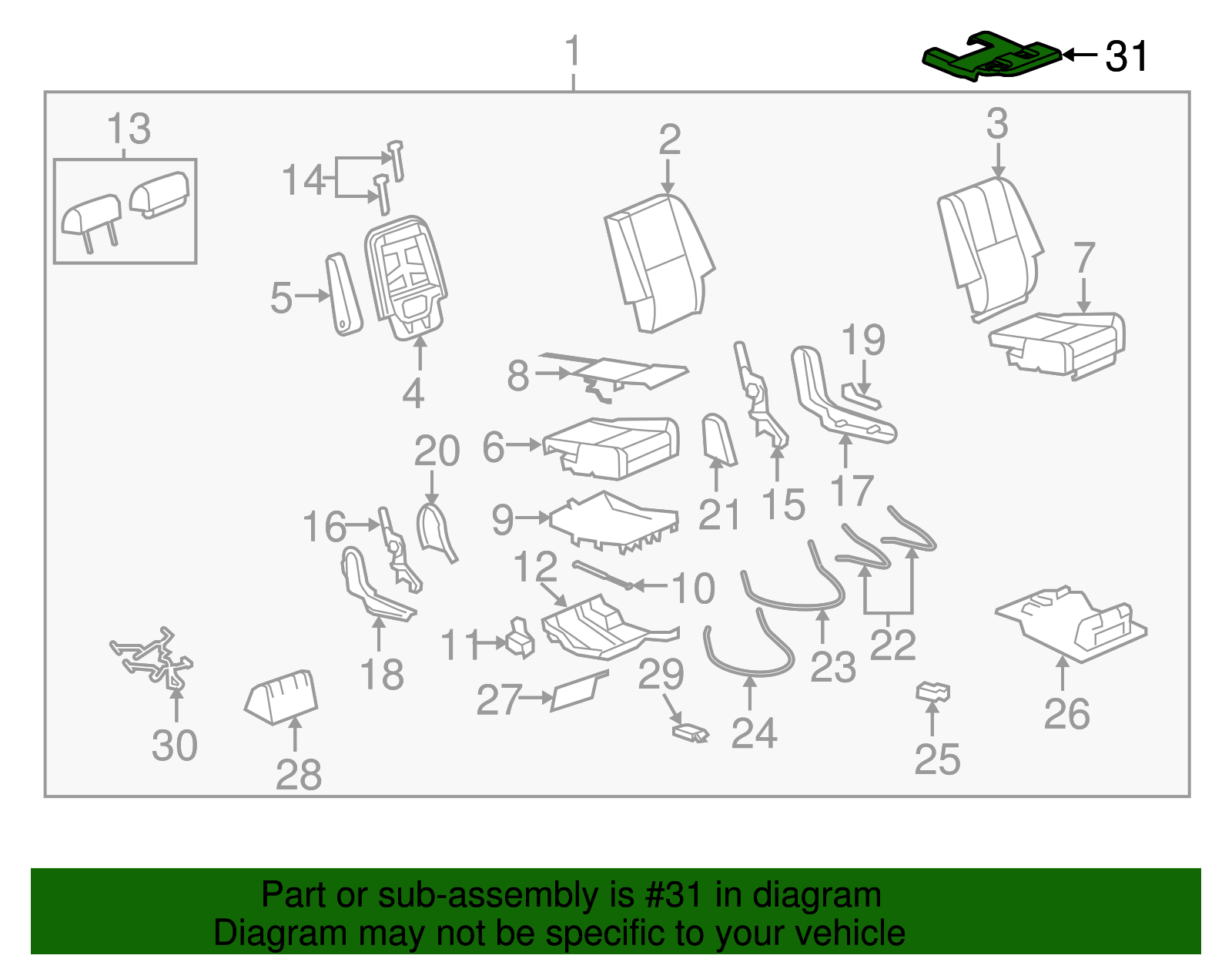 2007-2010 GM Lower Trim Panel 15887837 | Capital Chevy Parts