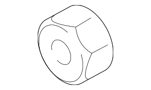 Headlamp Assembly Nut 01241-0009U | Nissan Automotive Parts