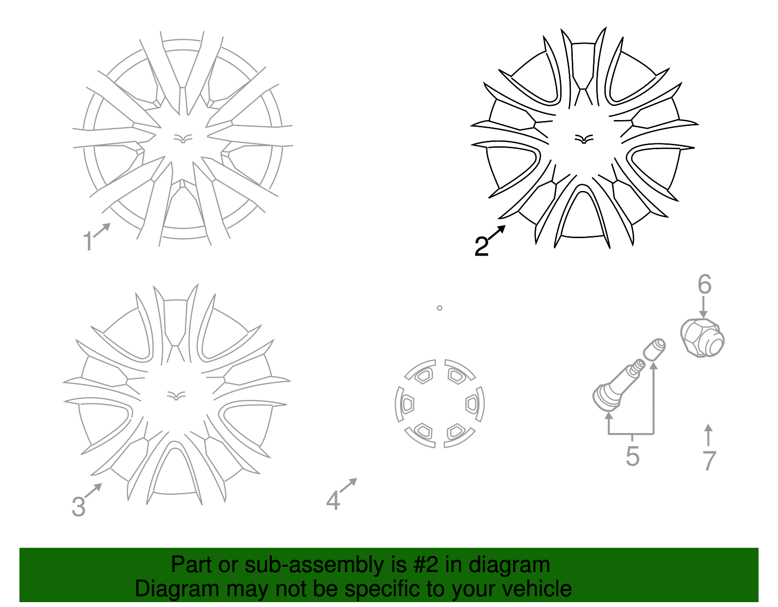 2014-2017 Mazda 6 Wheel, Alloy 9965-08-7590 | OEM Parts Online