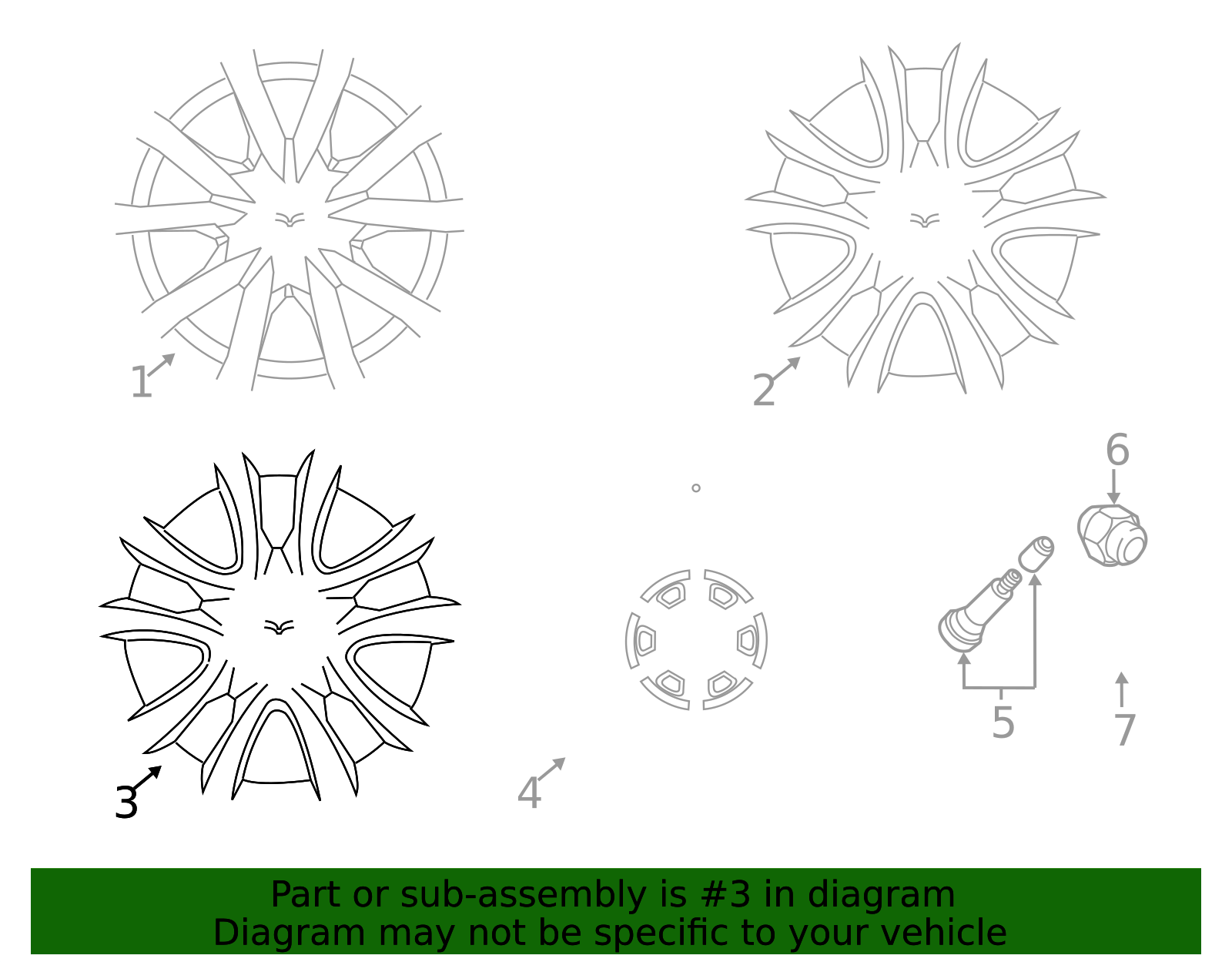 9965-08-7590 - Wheel, Alloy 2014-2017 Mazda 6 | MazdaParts.US Store
