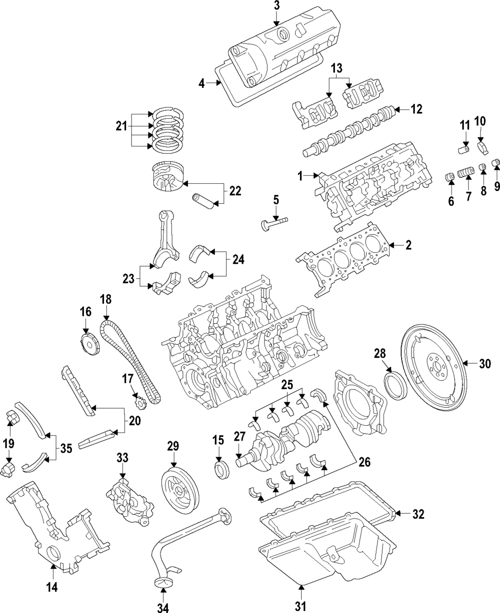 1991-2014 Ford Valve Seals F5LY-6571-A | TascaParts.com