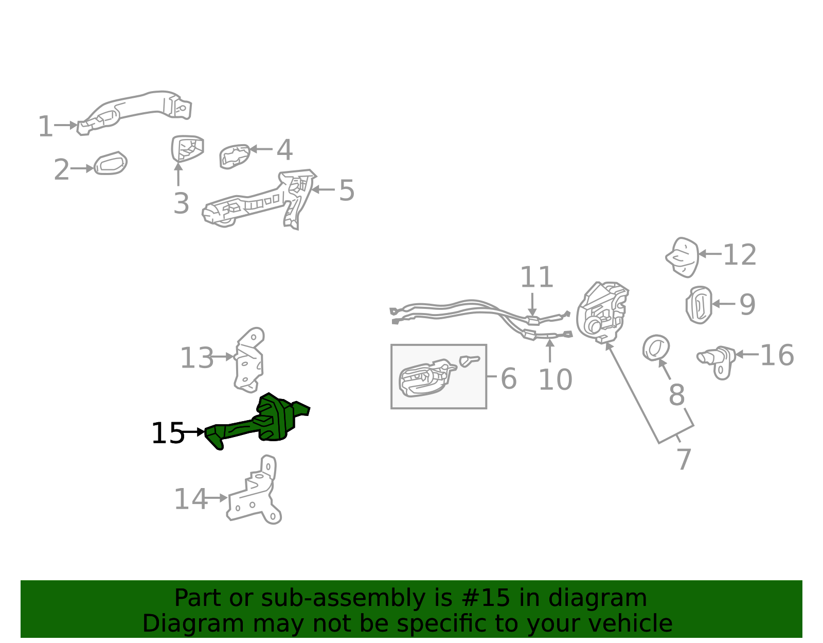 Genuine Official Toyota Door Check (Left, Right, Rear) part# 68630 ...