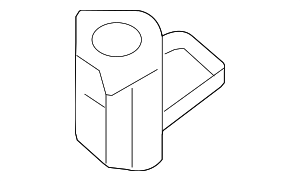 Condenser Assembly Lower Bracket 92112-ET00A | Nissan Parts Central