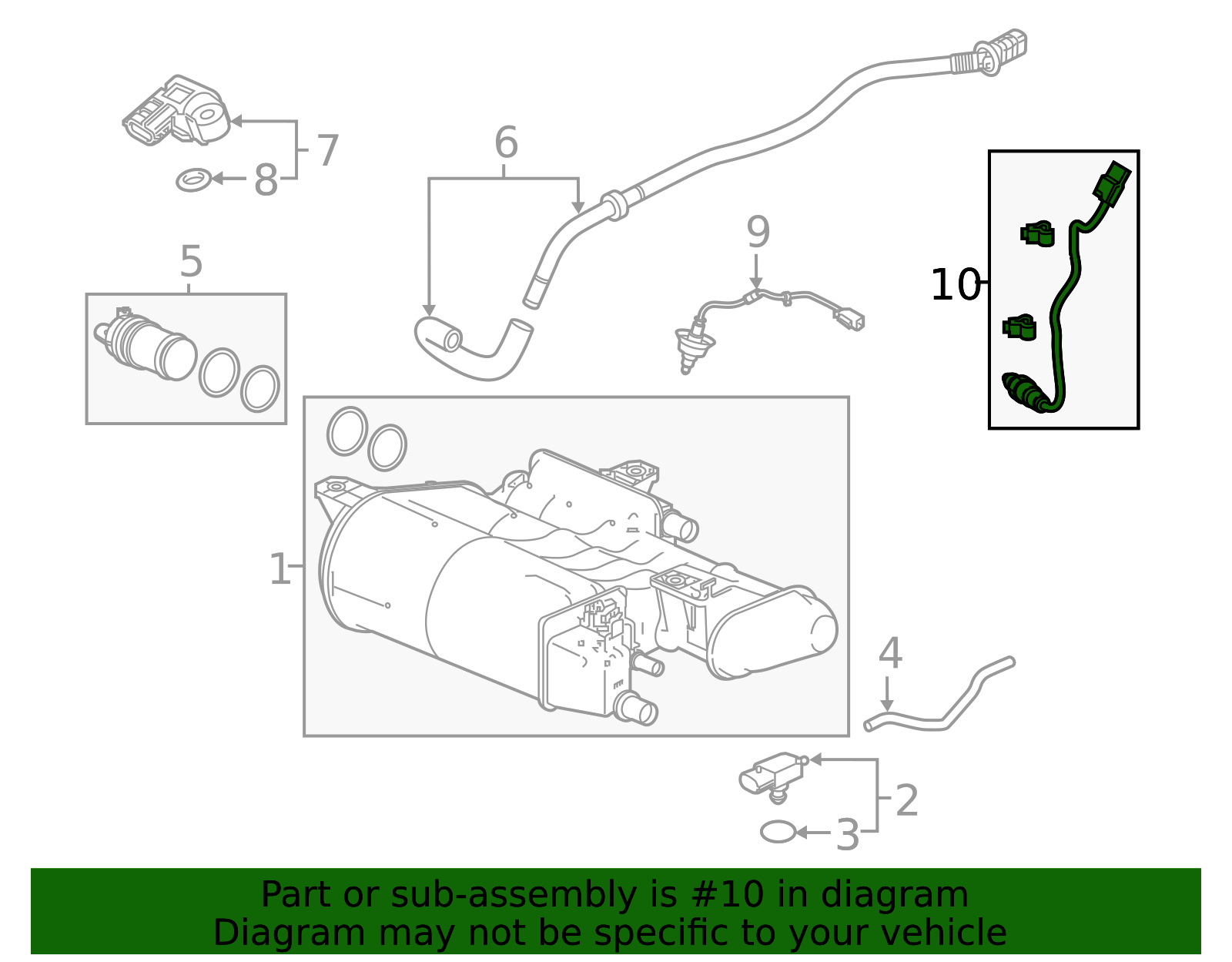 36532-5BF-A01 - Sensor Oxygen (Bosch) - 2017-2020 Honda Civic | Genuine ...