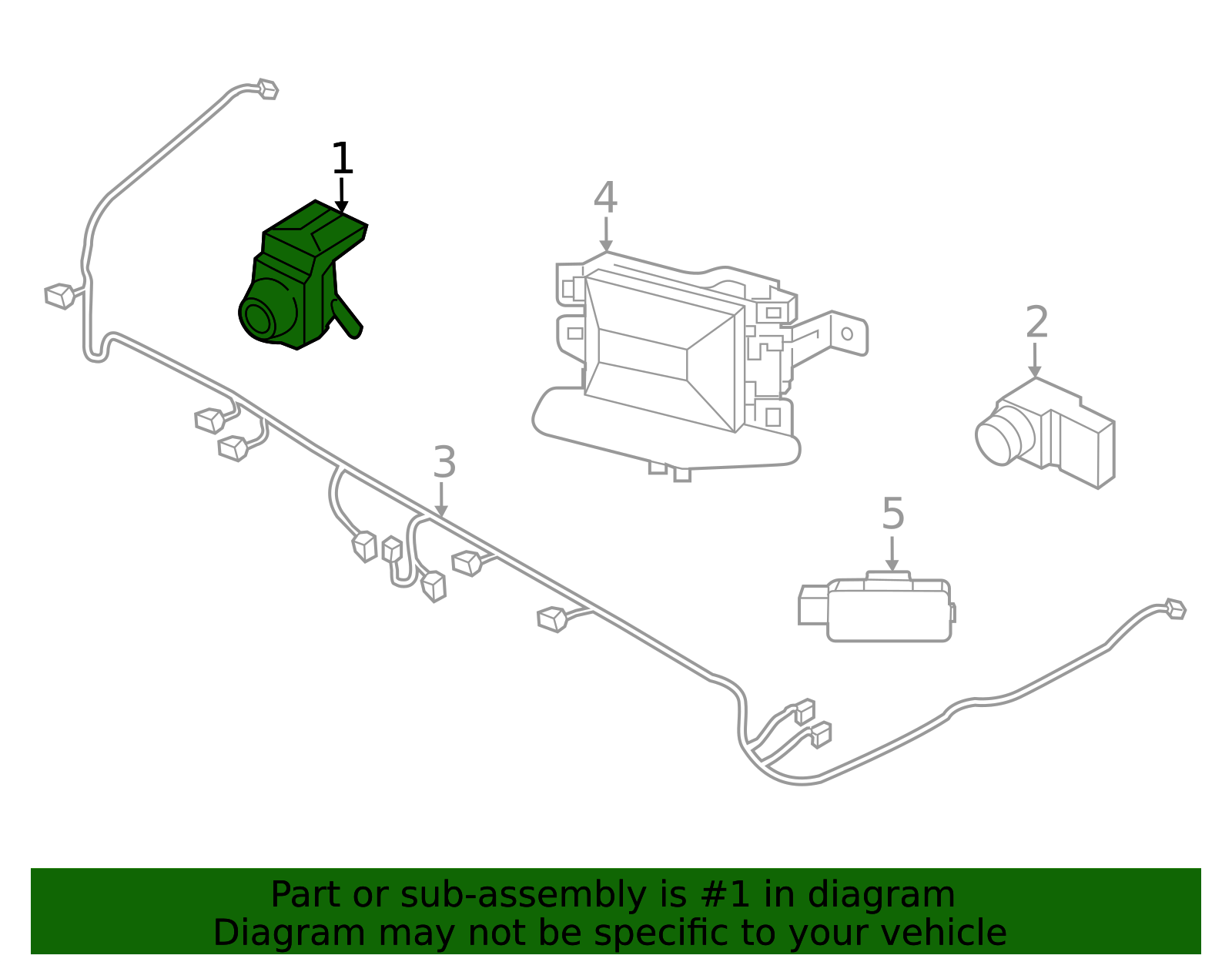 Hyundai Parking Aid Sensor - Reverse Proximity Detection - Part #99310 ...