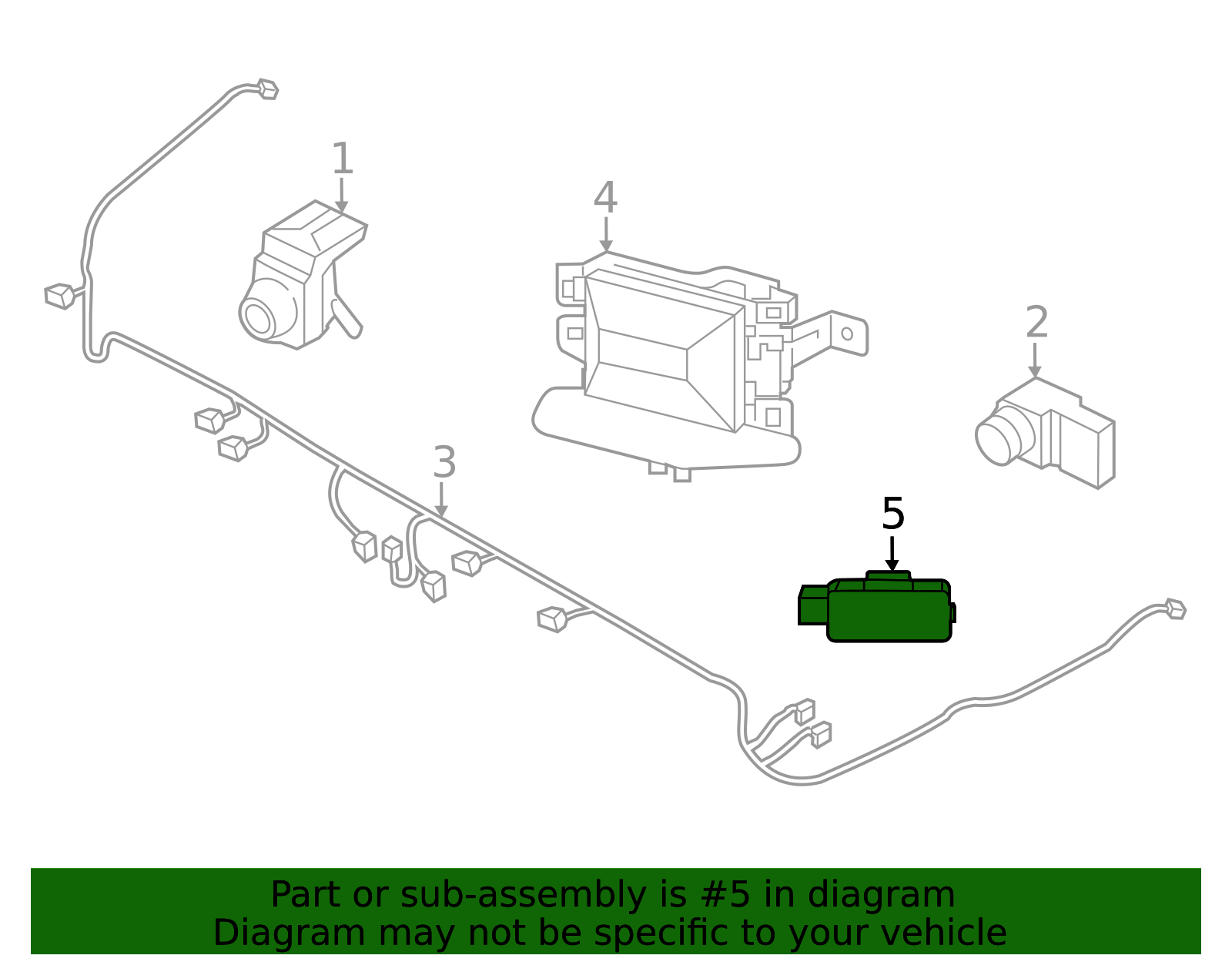 99130-T4100 - High-Quality Radar Sensor for 2023-2025 Genesis G90 ...