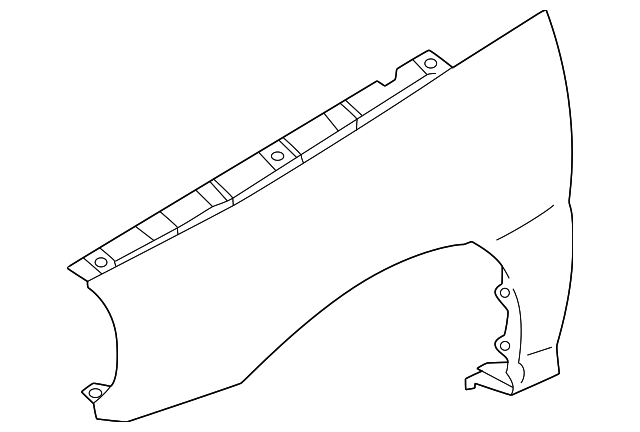 66321-FD101 - Fender 2003-2005 Kia Rio | Kia.Parts Store