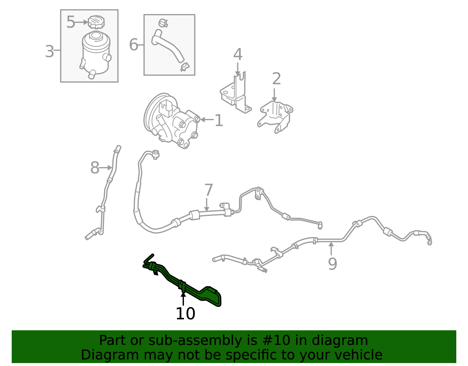 57540-1G000-DS - Power Steering Cooler 2006-2011 Kia | Kia.Parts Store