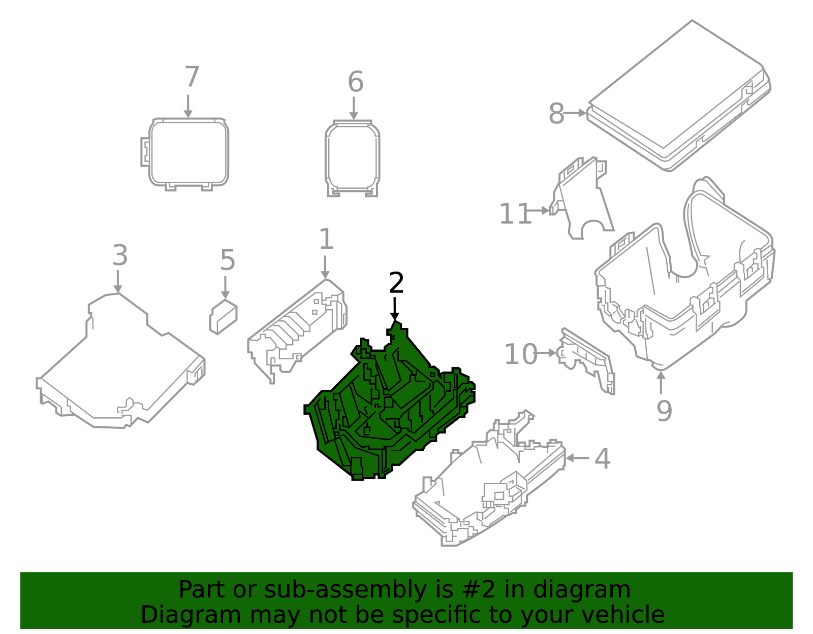2019-2025 Nissan Altima Frame 24384-6CA0A | Bill Kay Nissan Parts