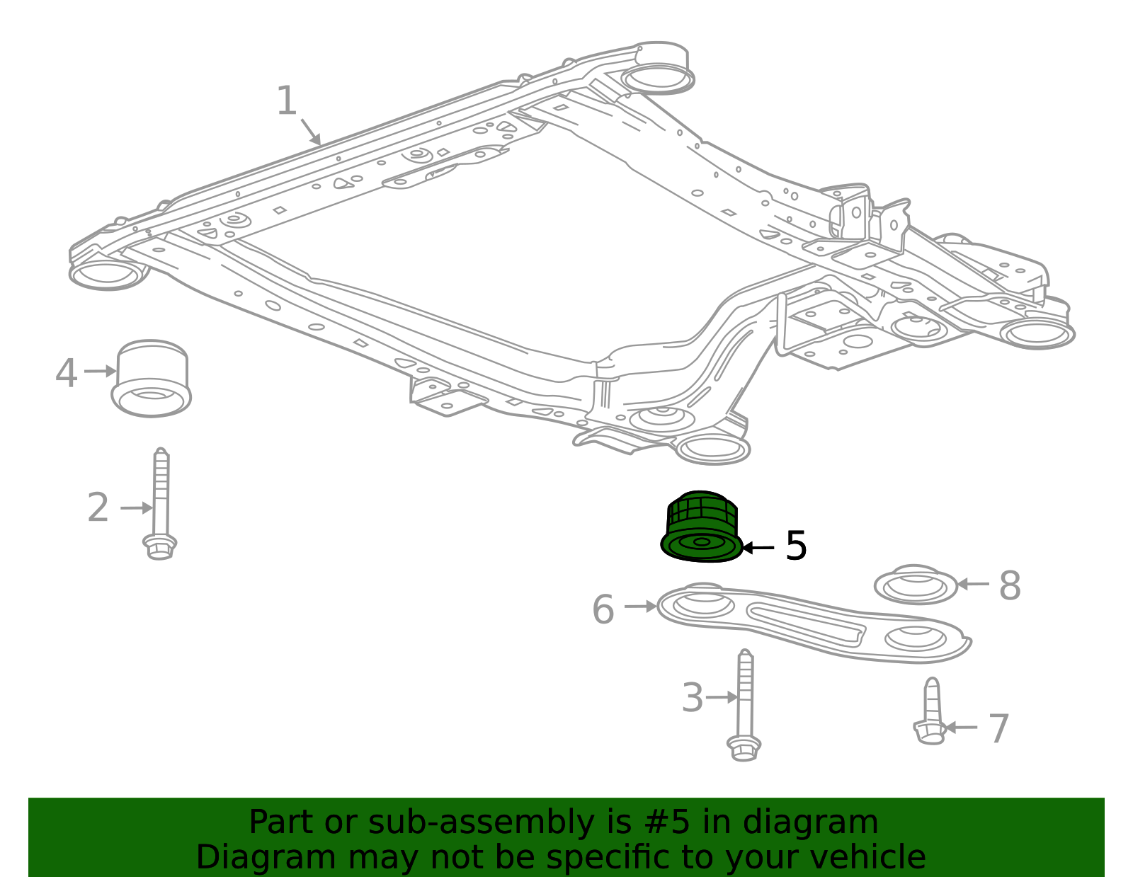 84100300 - High-Quality Drivetrain and Front Suspension Cradle Rear ...