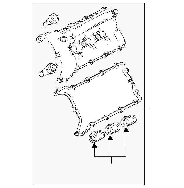 2014-2020 Land Rover Valve Cover LR109353 | LandRoverParamusParts