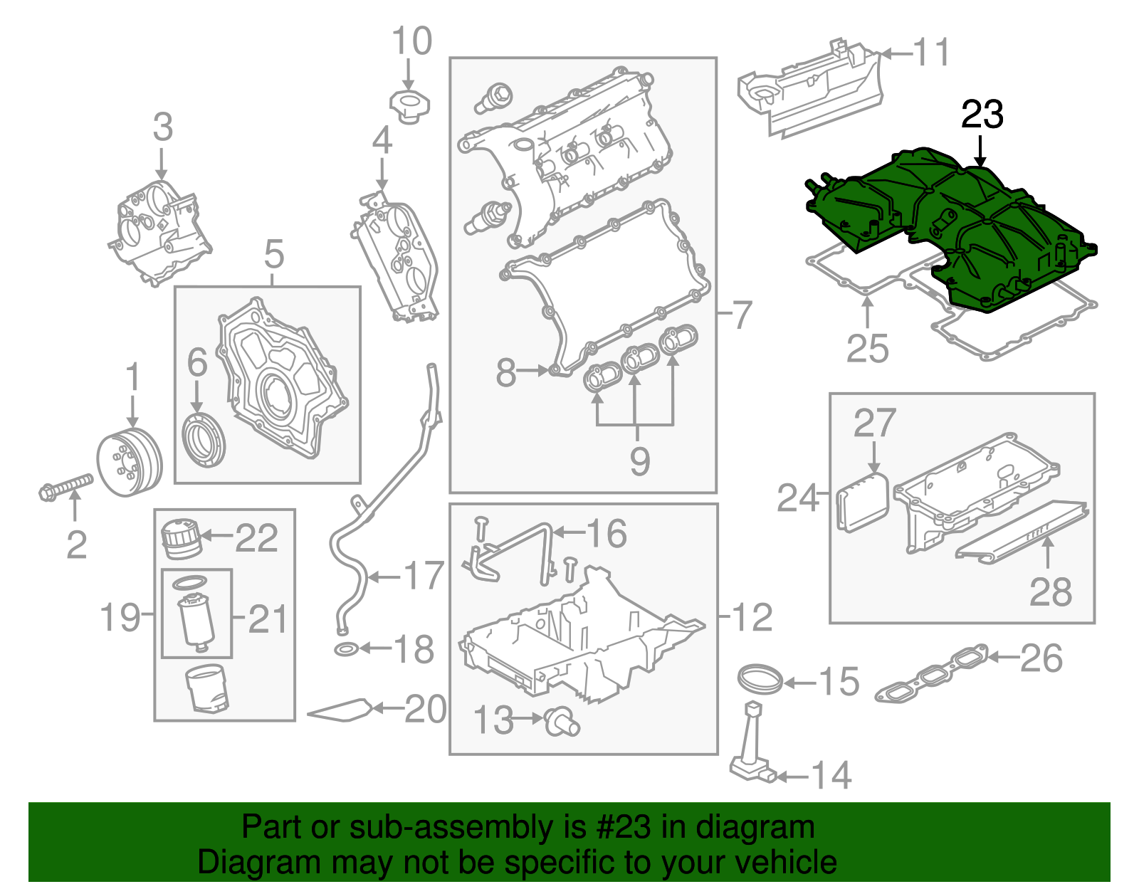 2014-2020 Land Rover Intake Manifold LR050936 | Sacramento Land Rover Parts