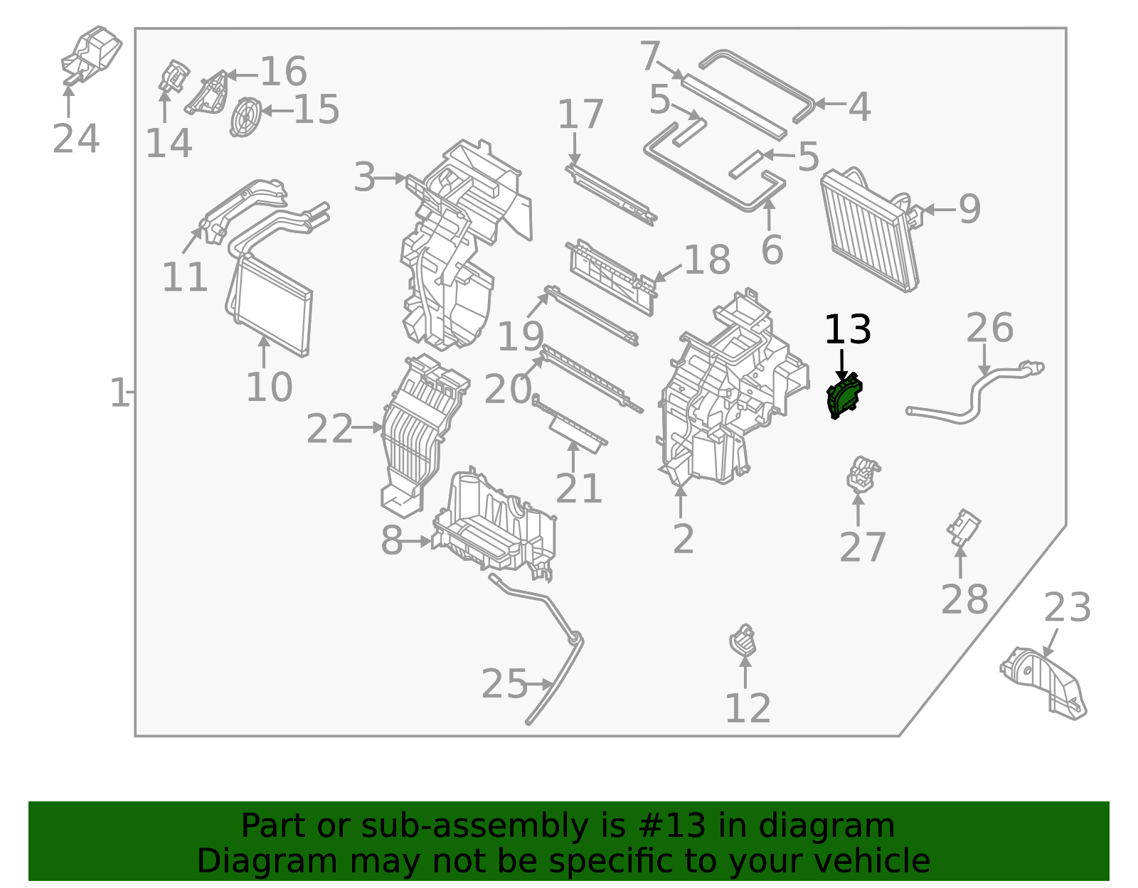 97157-1JAA0 - Actuator 2011-2025 Kia | Kia.Parts Store