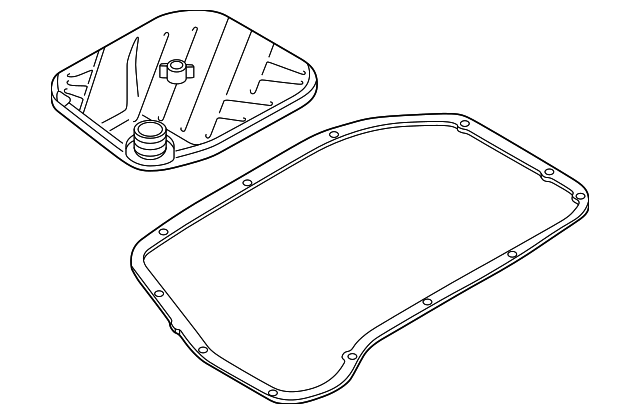 2015-2016 Audi Q5 Transmission Oil Filter 0BW-398-009-B | Audi OEM ...