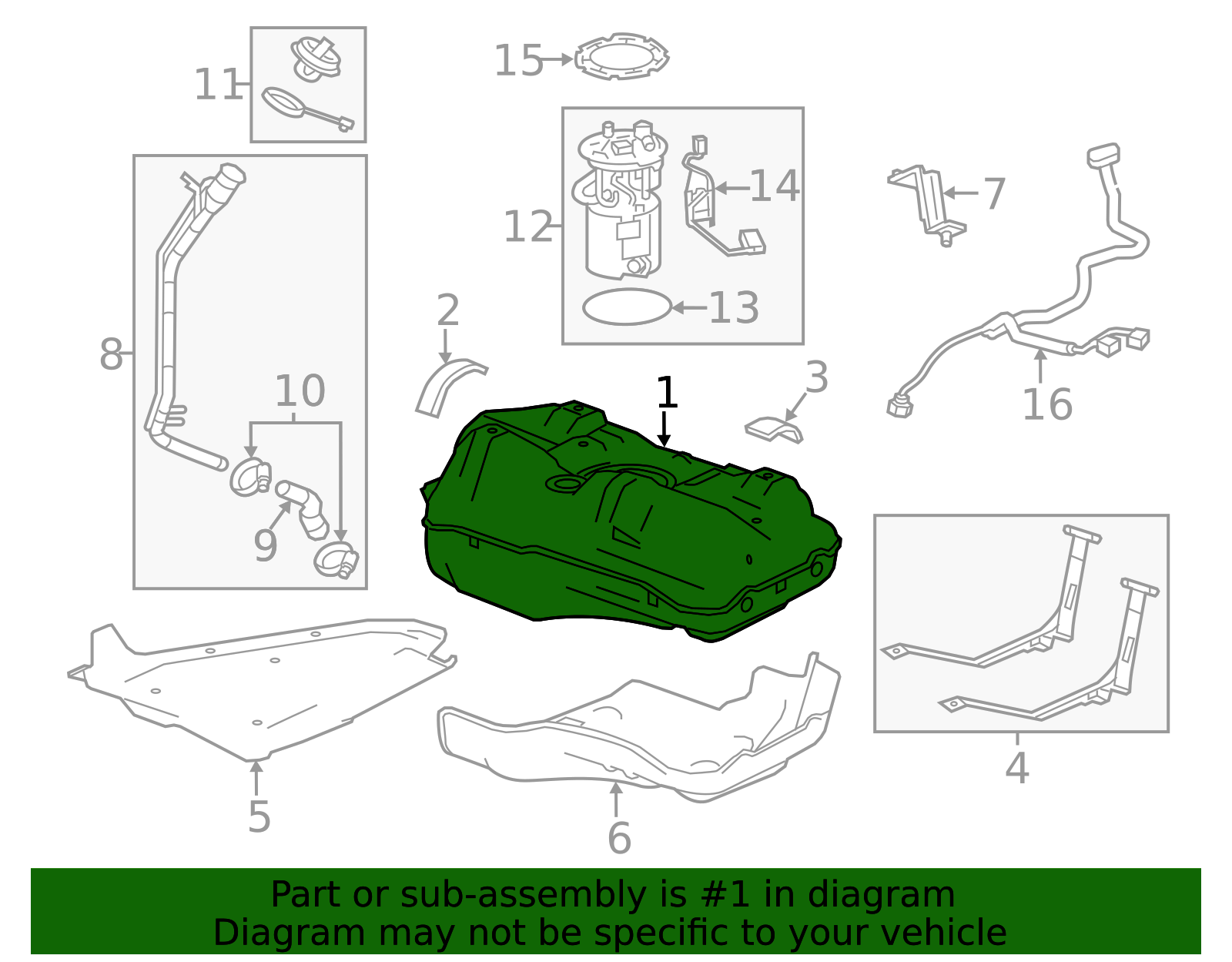 OEM Fuel Tank - Fuel Storage Replacement for GM | AutoNation Parts