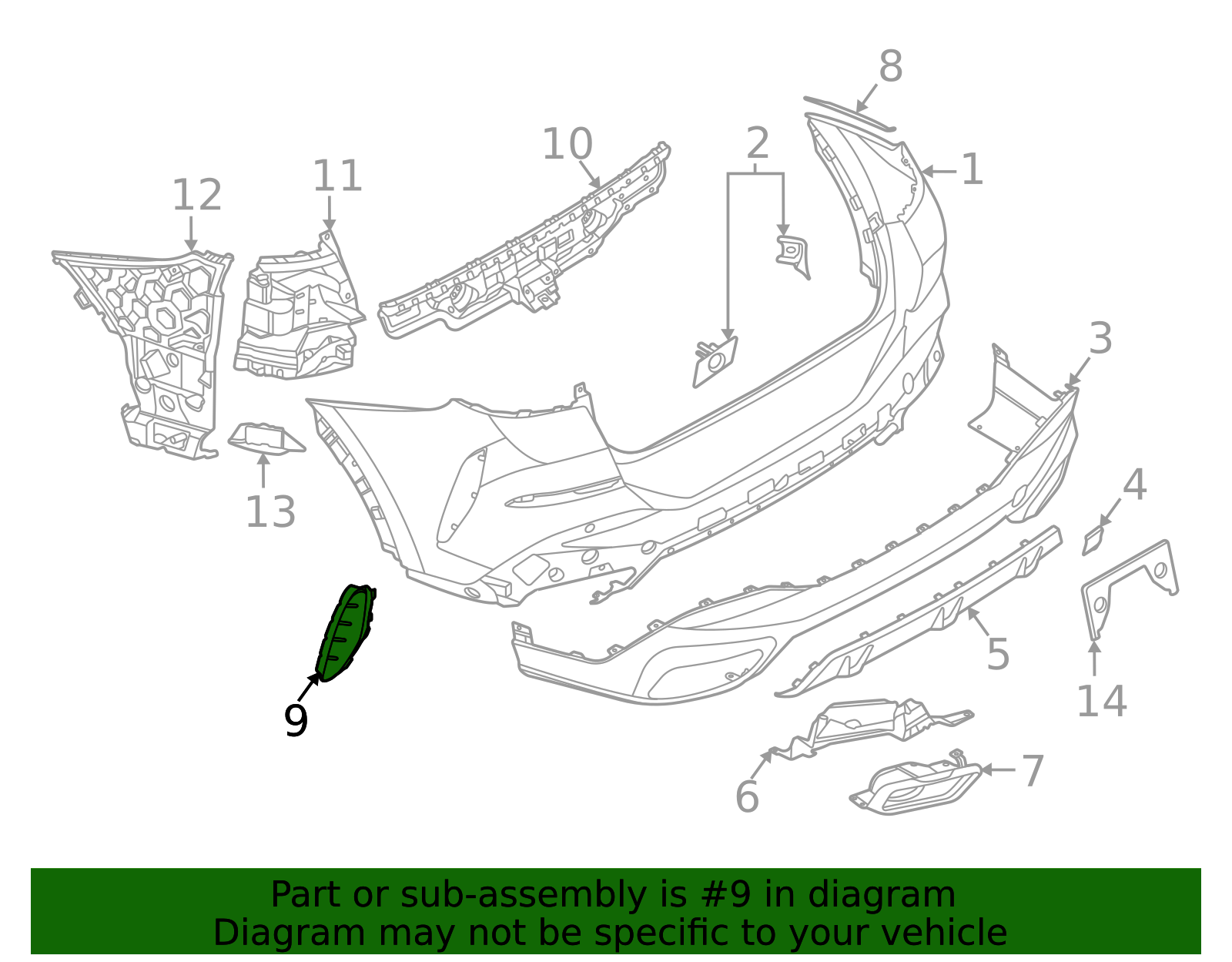 51128092246 - 2020-2025 BMW X6 Grille (51-12-8-092-246) | BMW of South ...