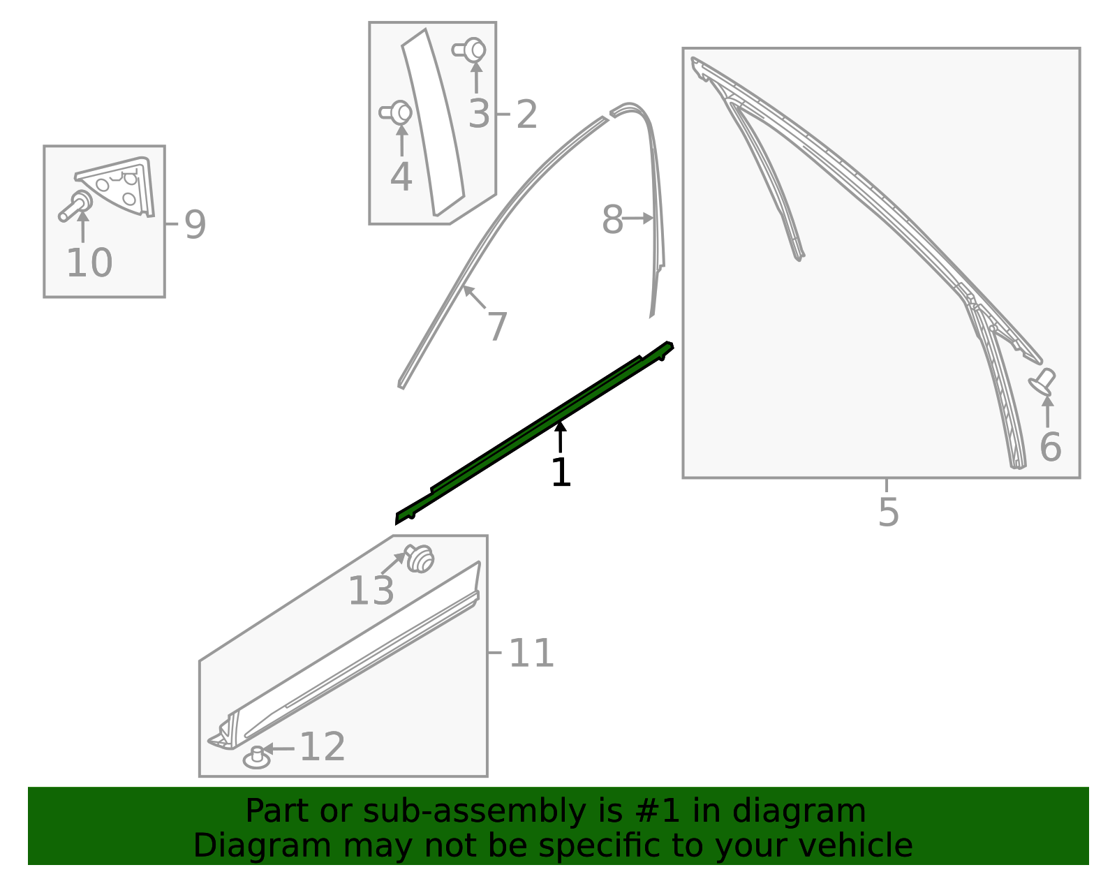KBB3-50-640A - High-Quality Belt Molding for 2024-2025 Mazda ...