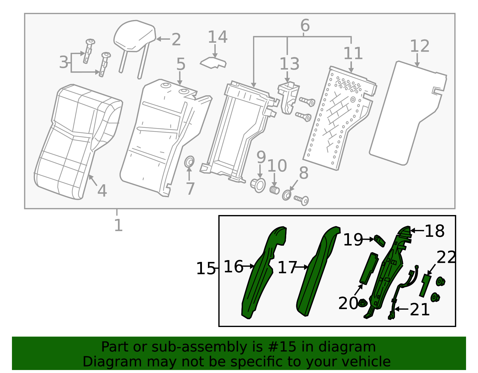 84128632 - Bolster | My GM Part