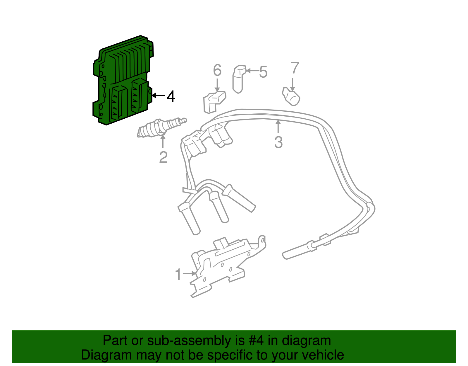 2006-2008 GM Powertrain Control Module, Refurbished 19210738 | Payne ...